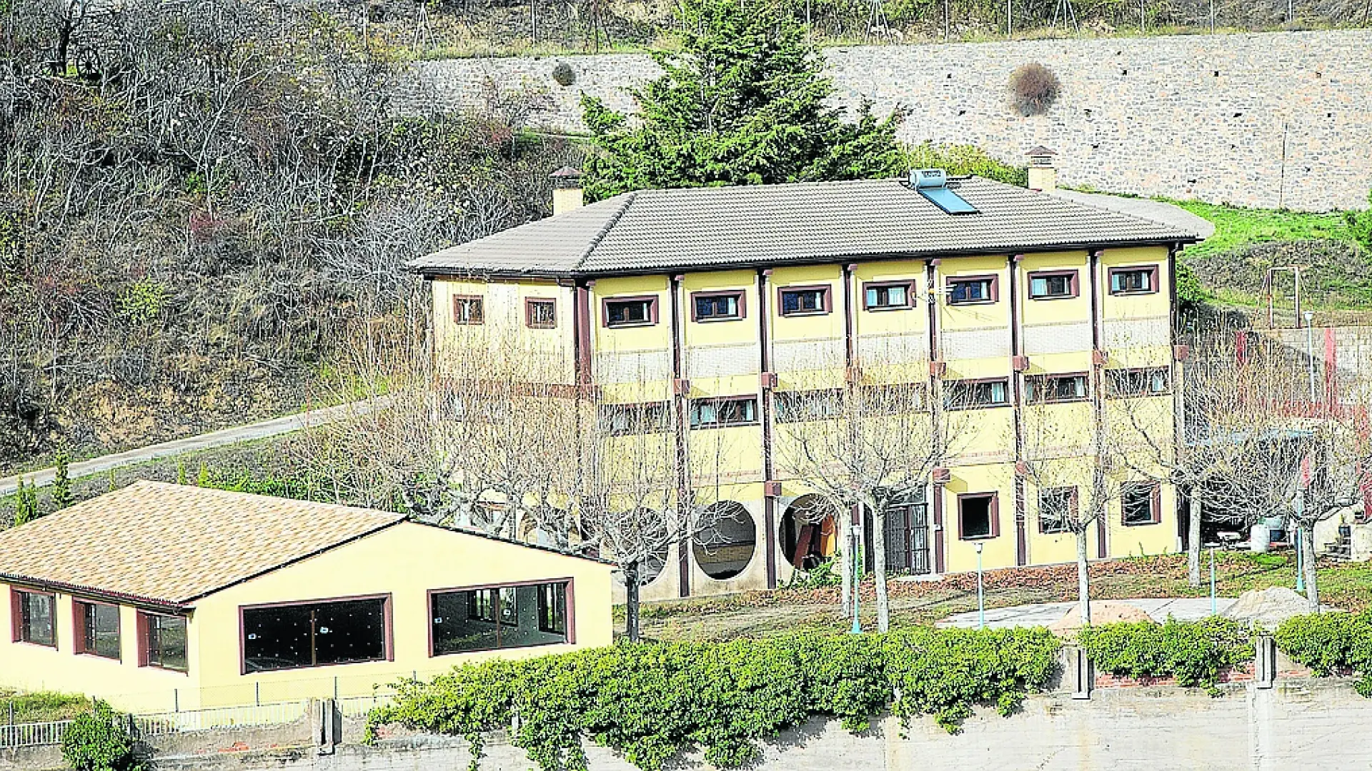 La DGA paraliza las obras del centro de menores de El Frasno