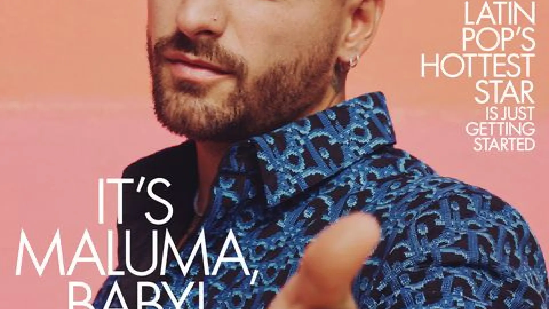 Maluma, primer hombre en reinar en la portada de la revista 'ELLE' en ...