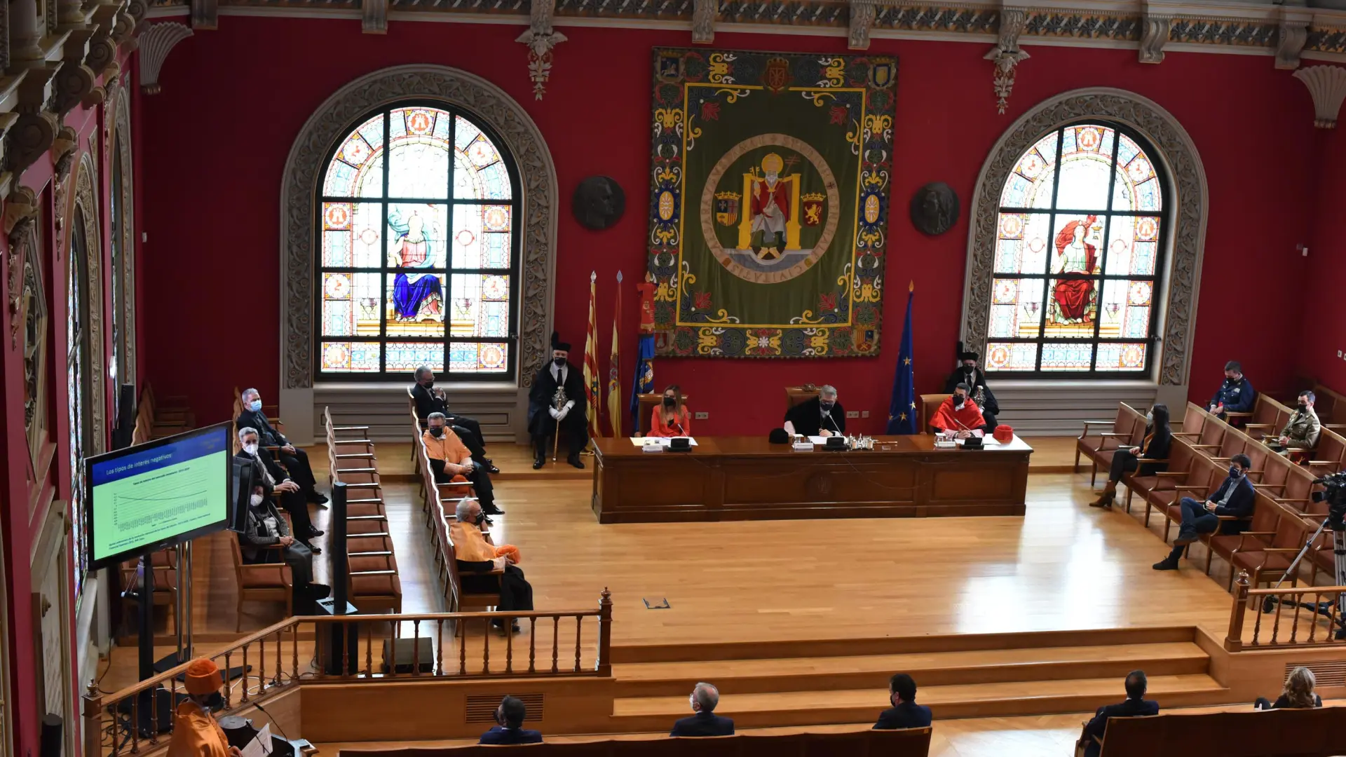 Fotos: Unizar vive un San Braulio en versión covid