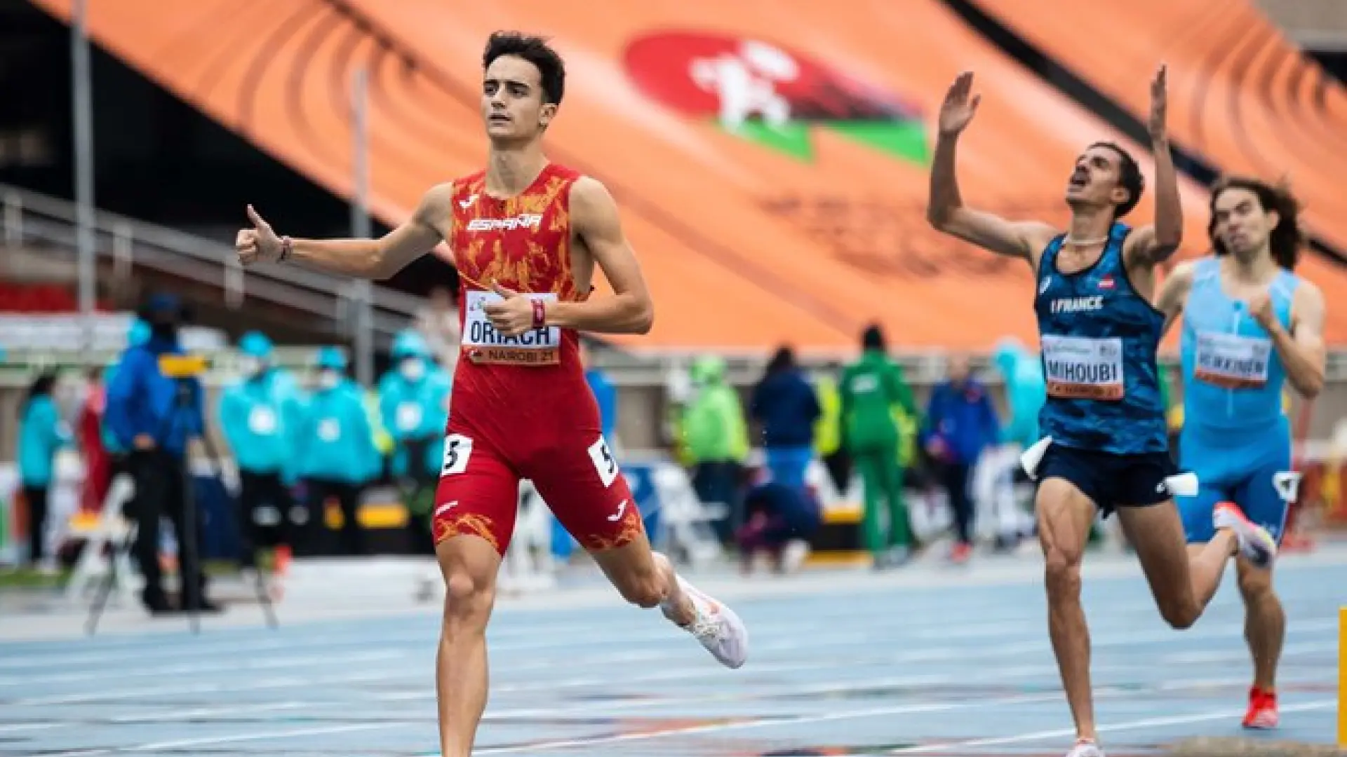 El aragonés Pol Oriach, cuarto del mundo en los 1.500 metros