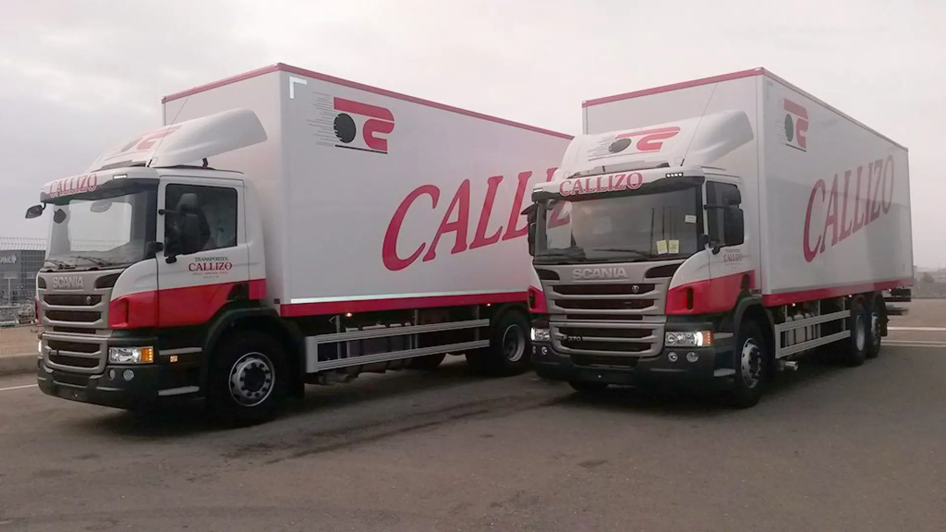 Transportes Callizo moviliza su flota de camiones para llevar material ...