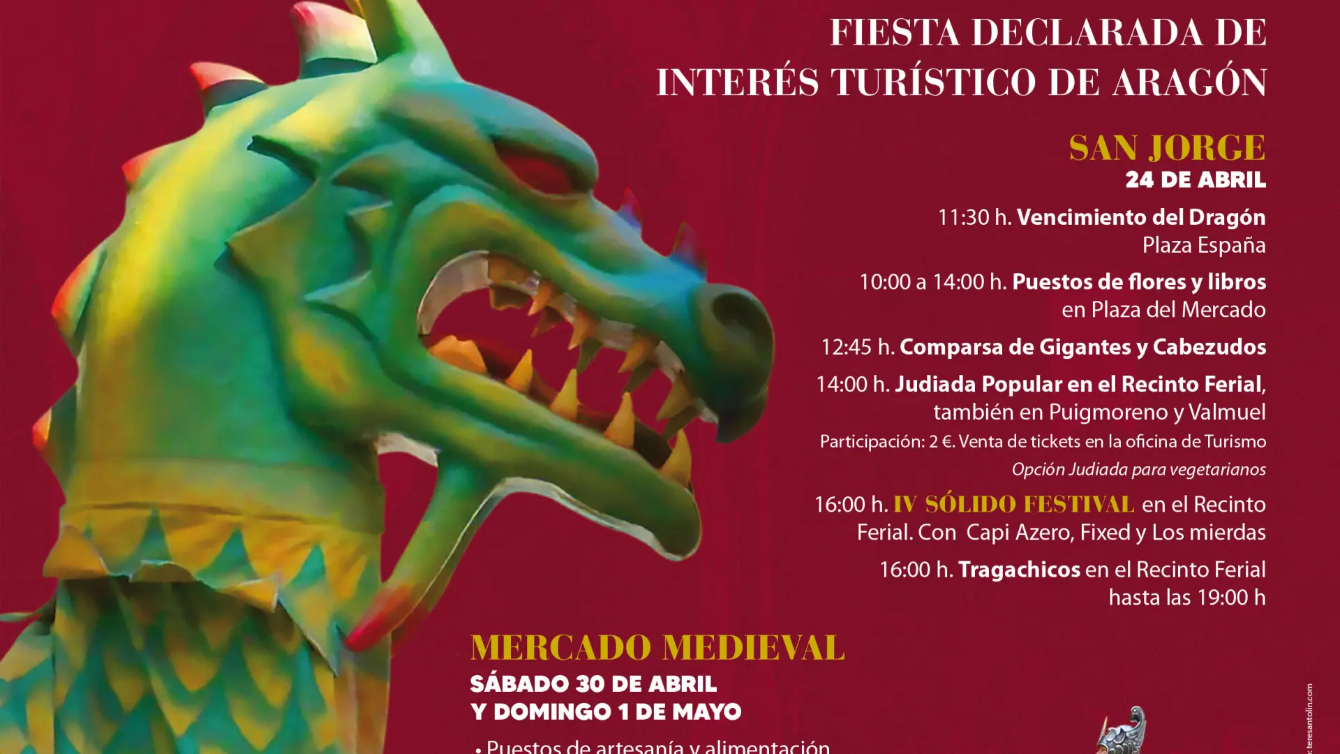 Cambio de planes para el Día de Aragón en Alcañiz: el vencimiento del ...