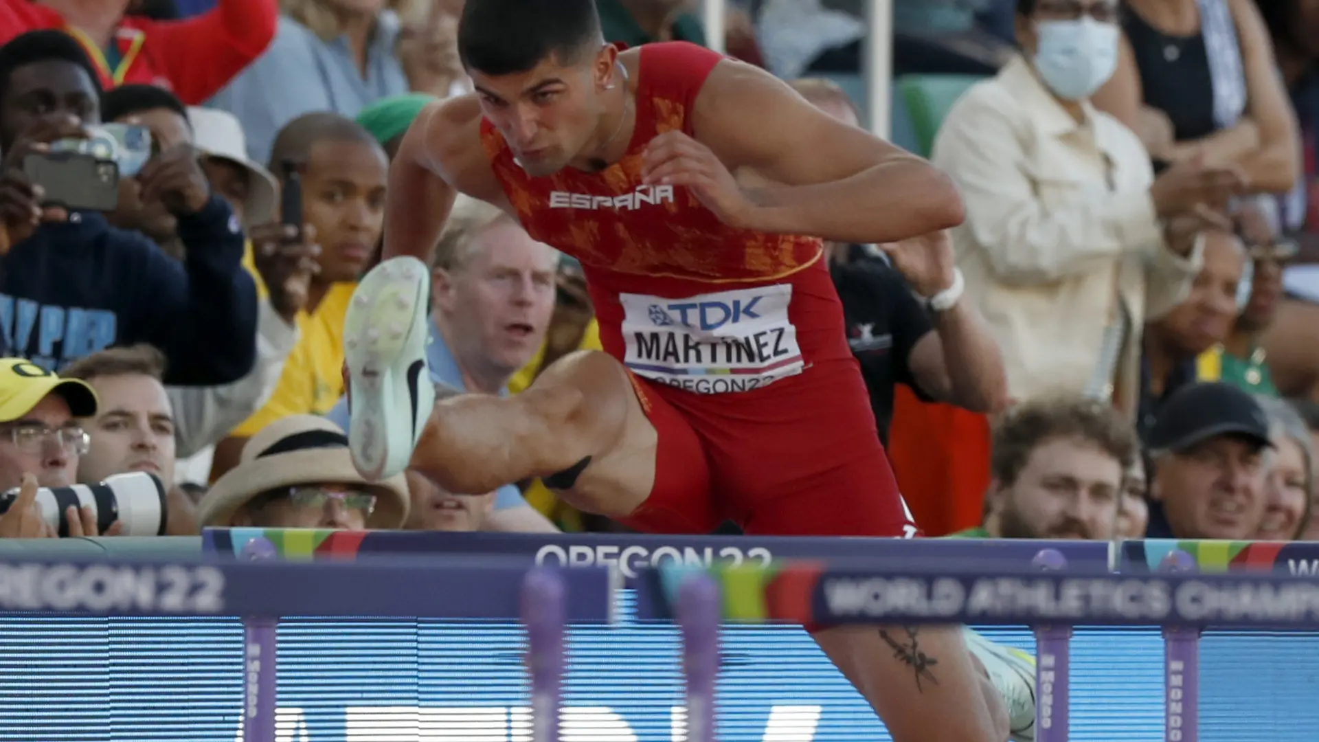 Fotos: Asier Martínez, bronce en 110 vallas en el Mundial de atletismo ...