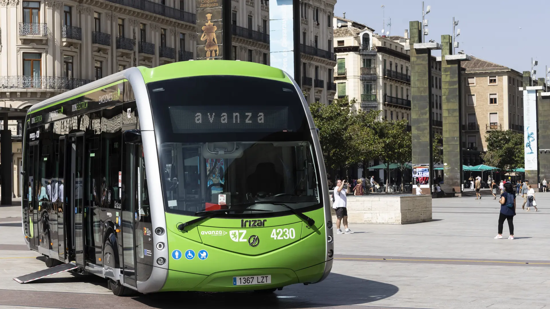 Avanza subraya que los nuevos buses eléctricos de Zaragoza incorporan ...