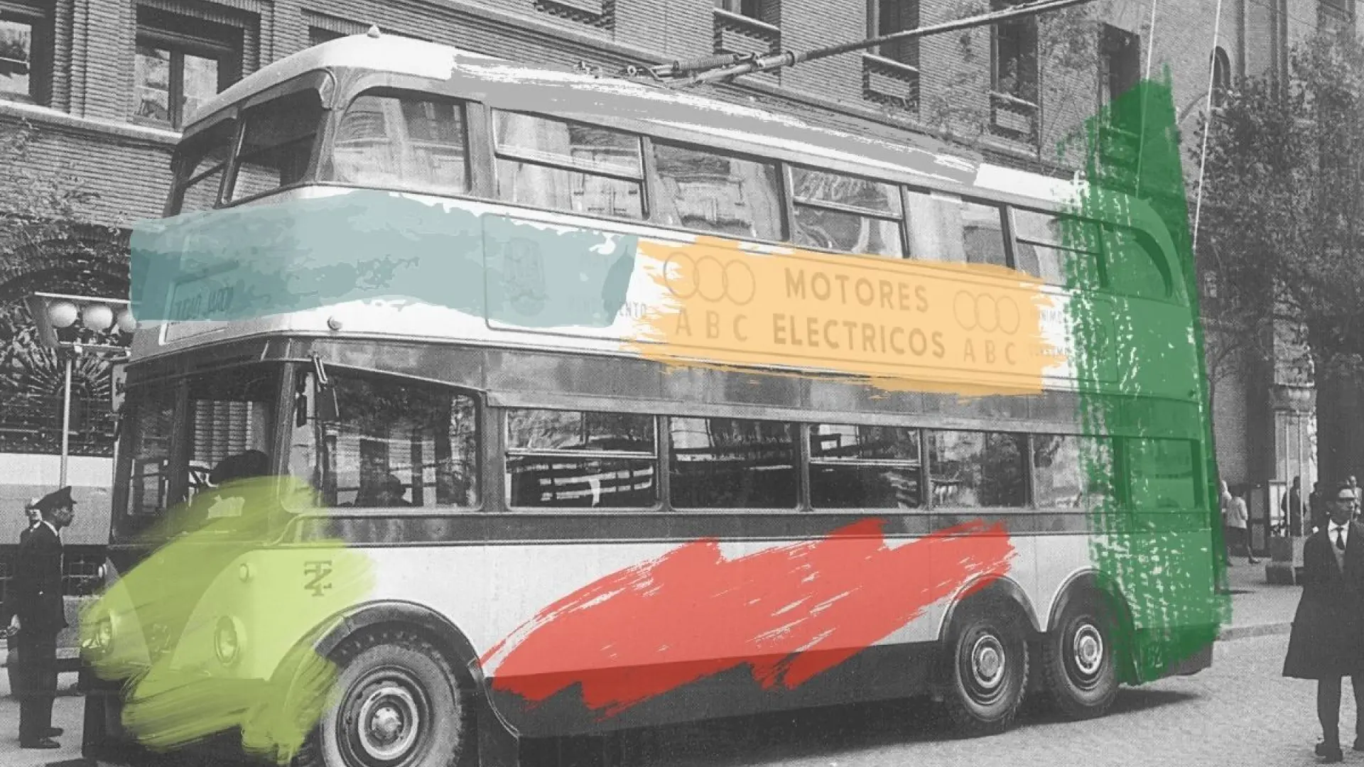 Verde, crema, azul… El rojo prevalece, pero no siempre ha sido el color ...