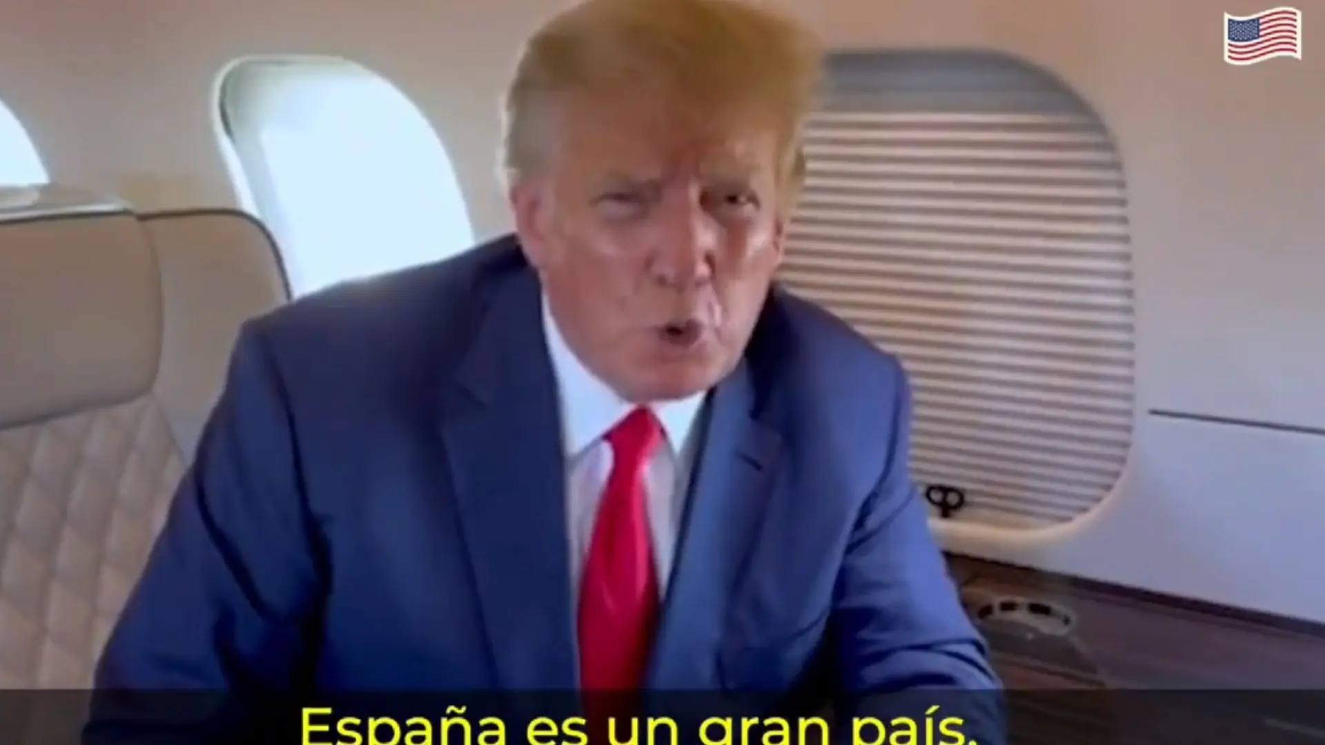 Trump, invitado sorpresa al Viva22 de Vox: "Gracias, Abascal"