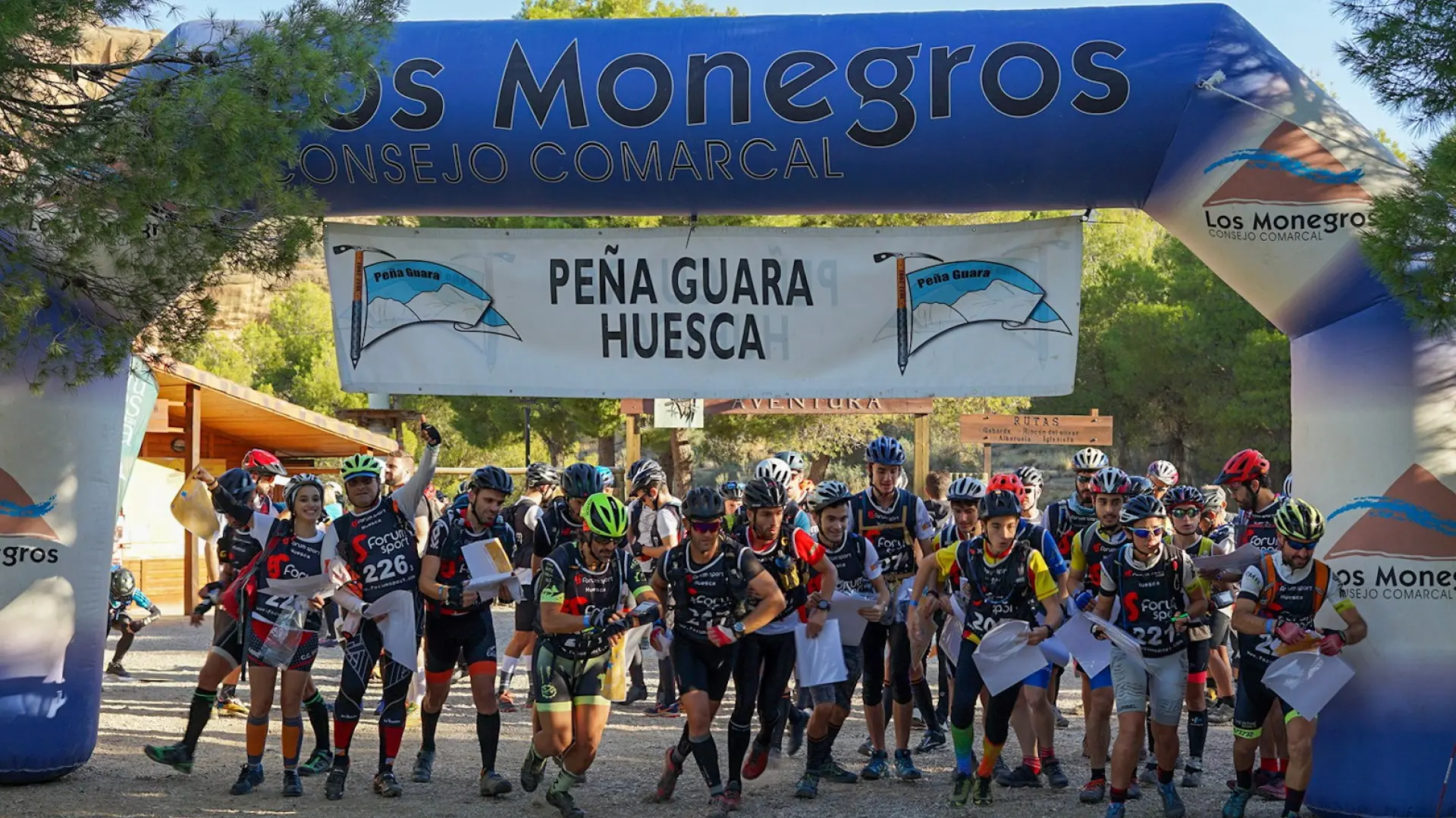 Los Monegros albergan el Campeonato de Aragón de raids de aventura