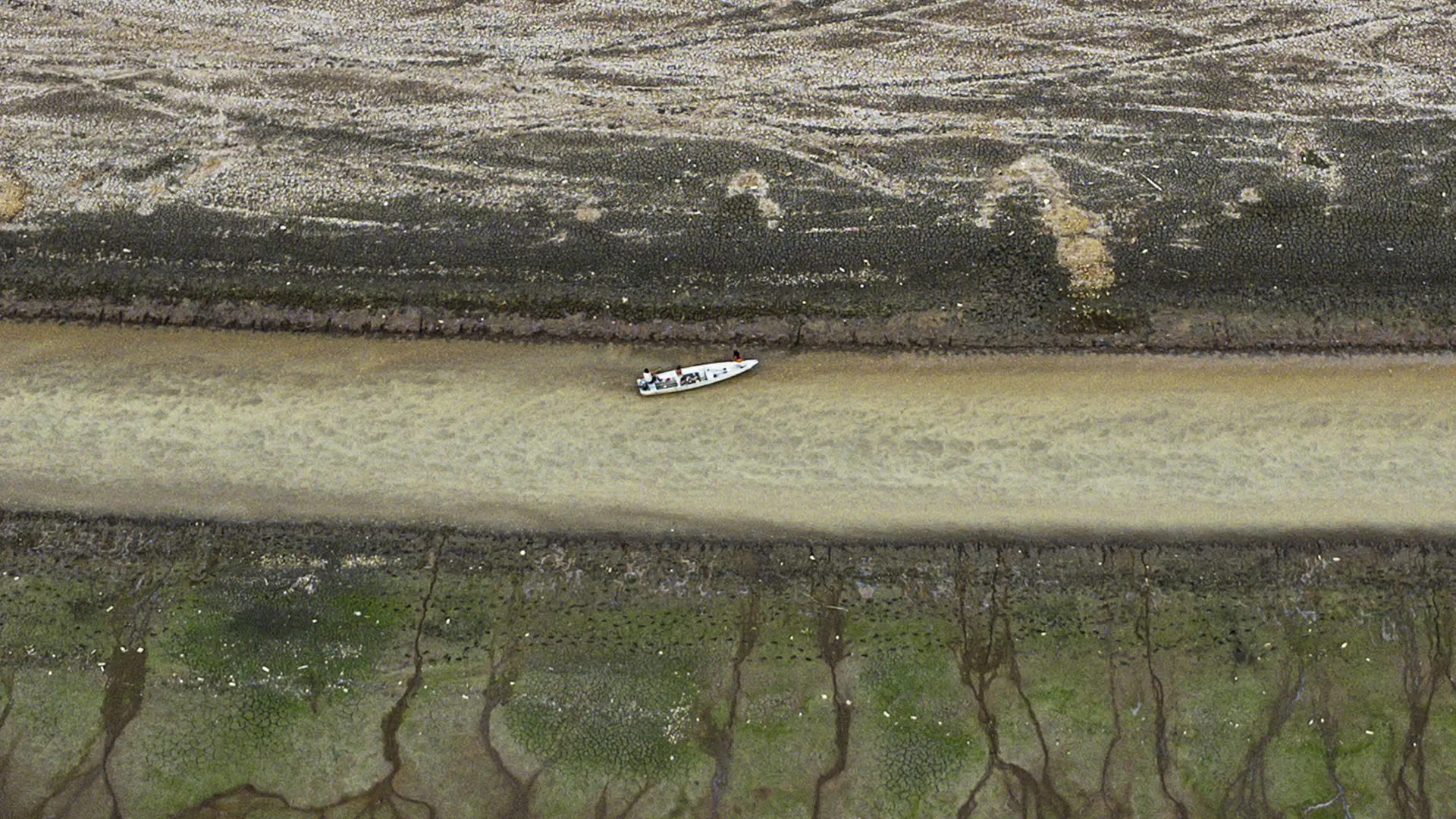 La sequía lleva al río Amazonas a niveles mínimos a su paso por Brasil