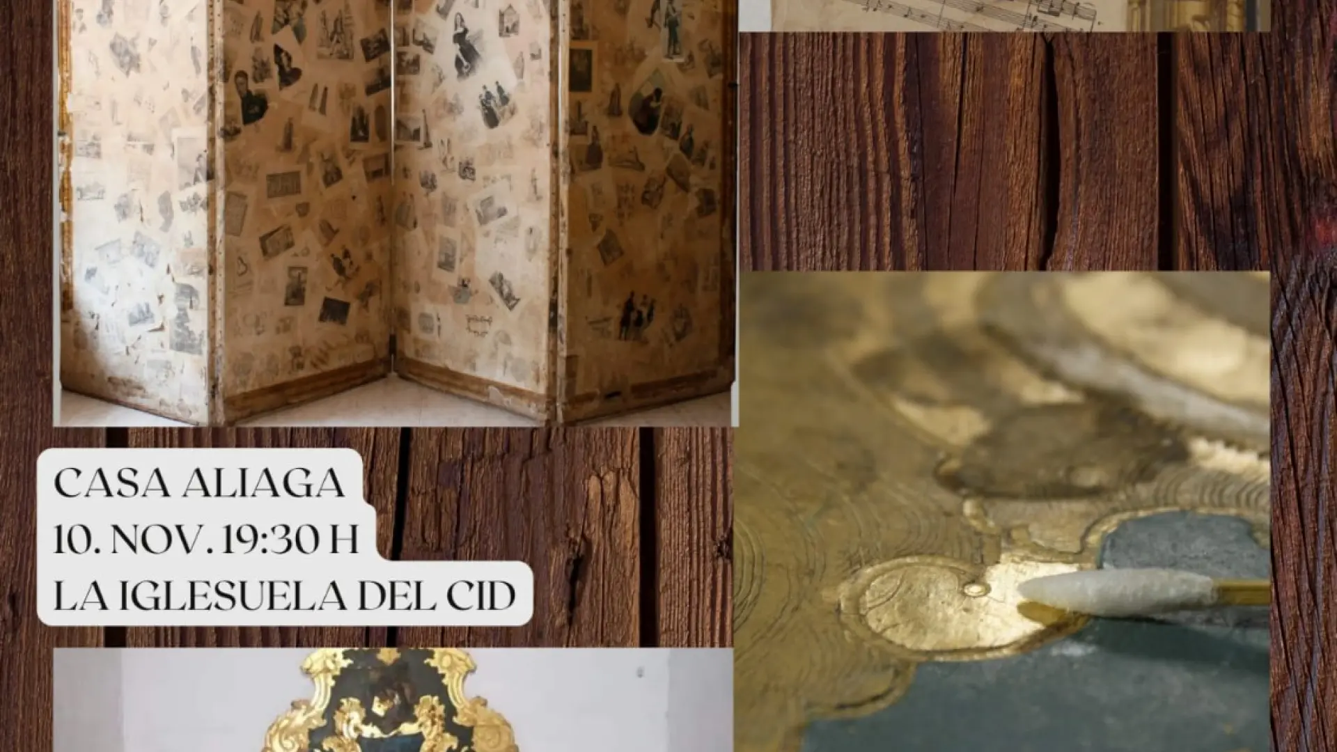 Restaurado el biombo y la cama del palacio renacentista de La Iglesuela