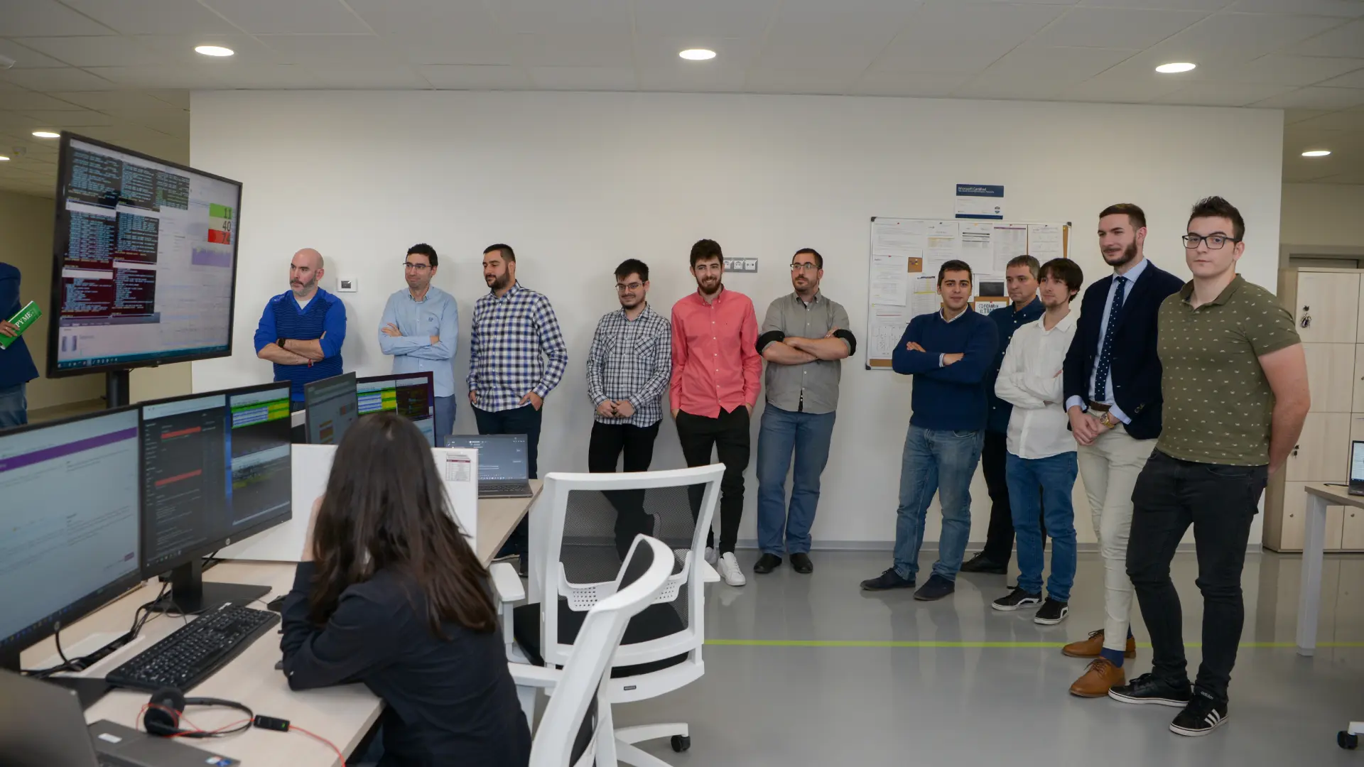 Fotos de la visita del presidente de Renfe Isaías Táboas al Centro de ...