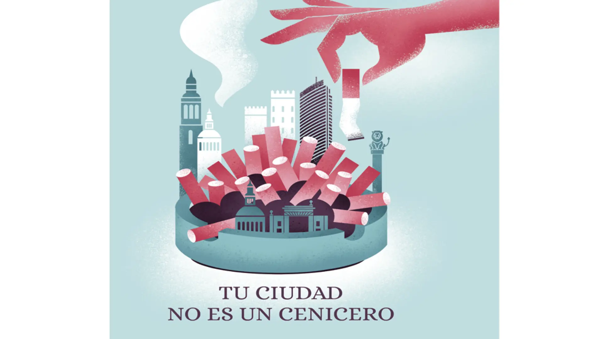 Zaragoza planta cara a las colillas con una campaña para evitar que se ...