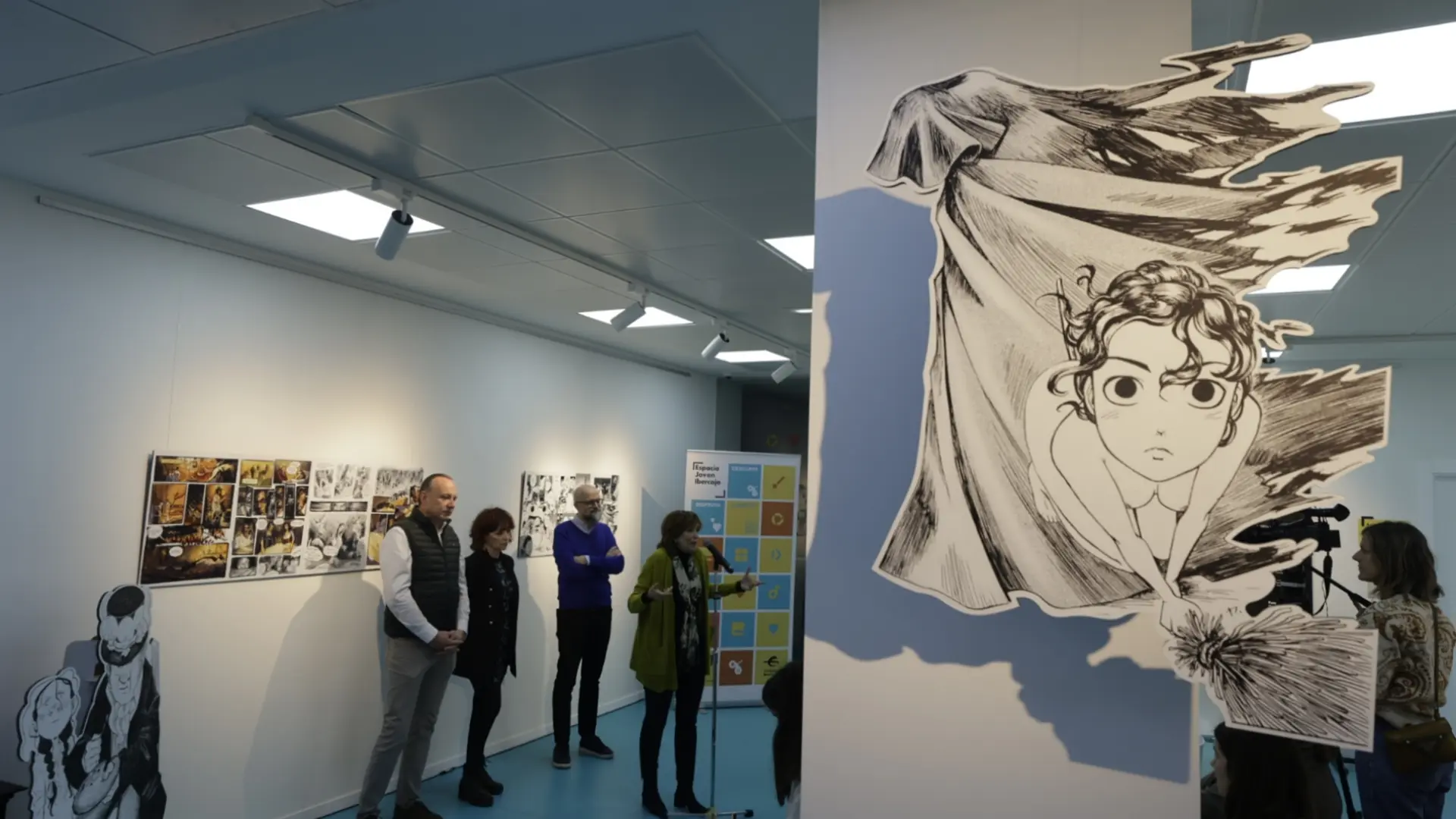 Exposición de cómic ‘Universo Goya’ en el Espacio Joven de la Fundación ...