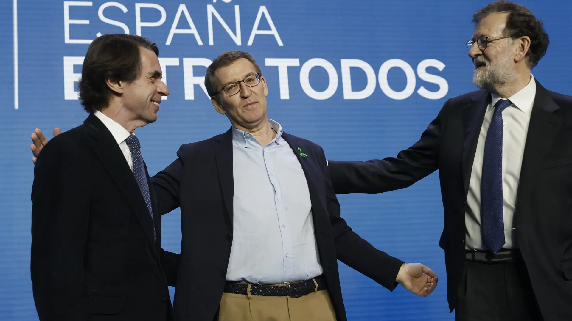 Feijóo agradece a Aznar y Rajoy que estén juntos por el PP: "Seguiré su ...