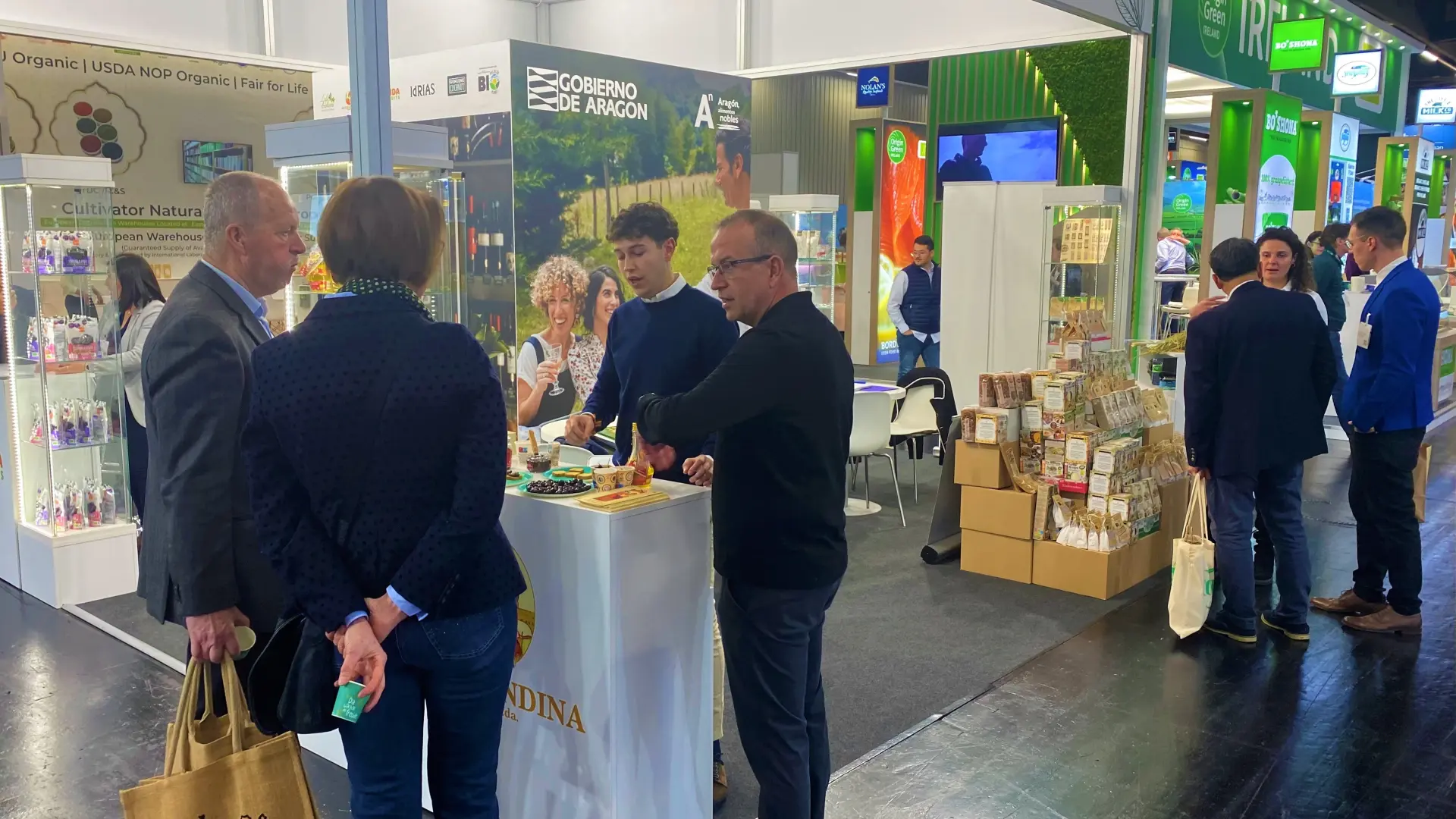 Aragón presenta sus productos en Biofach, la principal feria de ...