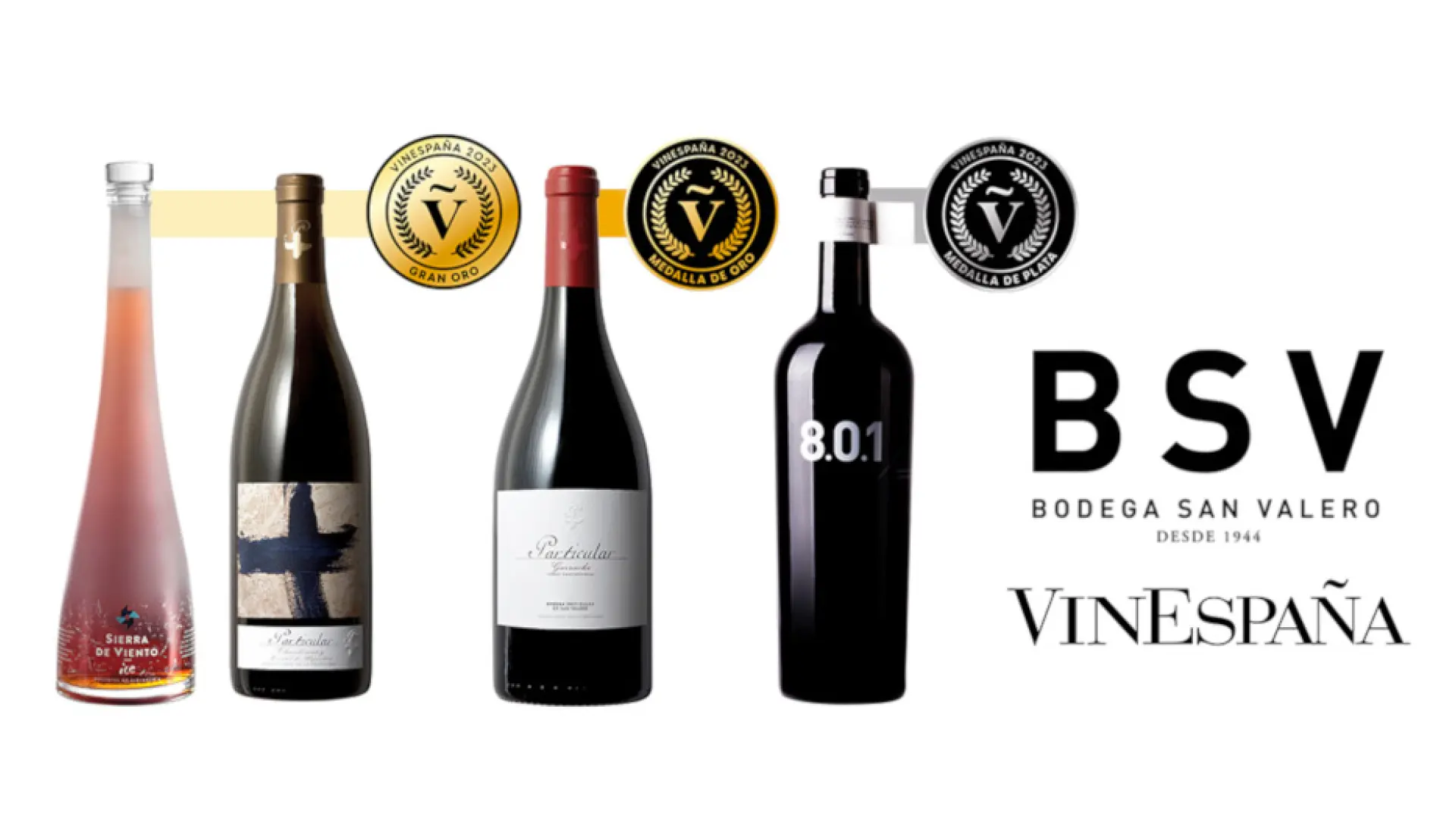 Bodega San Valero triunfa en los premios VinEspaña con 4 medallas