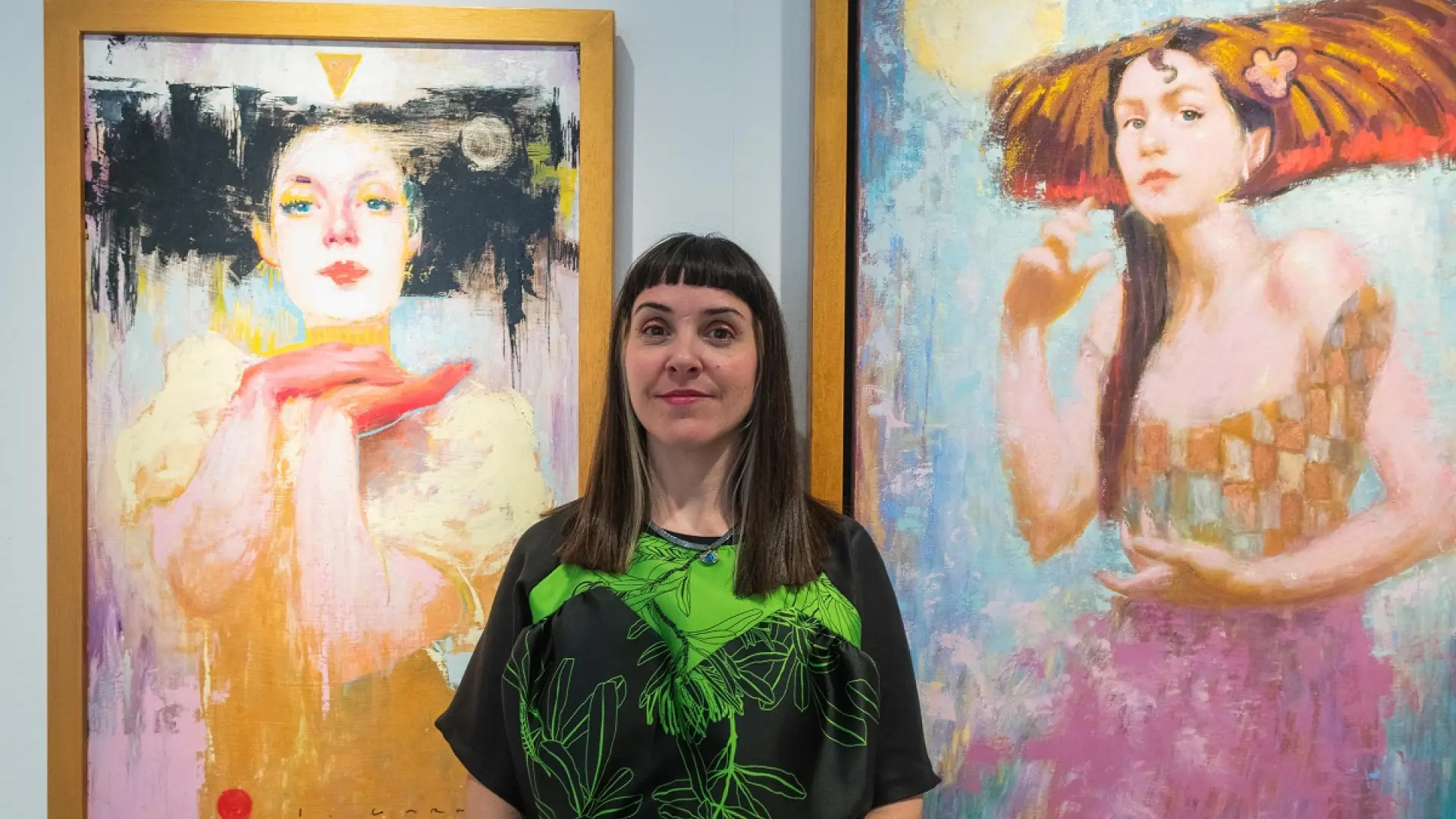 La zaragozana Isabel Garmón expone sus obras en La Casa de la Mujer