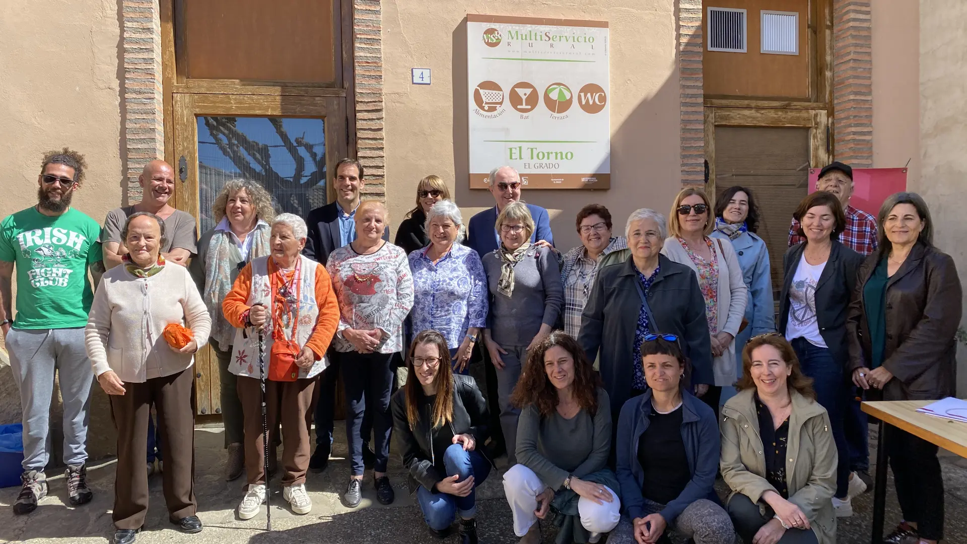 Instituciones y vecinos celebran en El Grado la creación hace 20 años ...