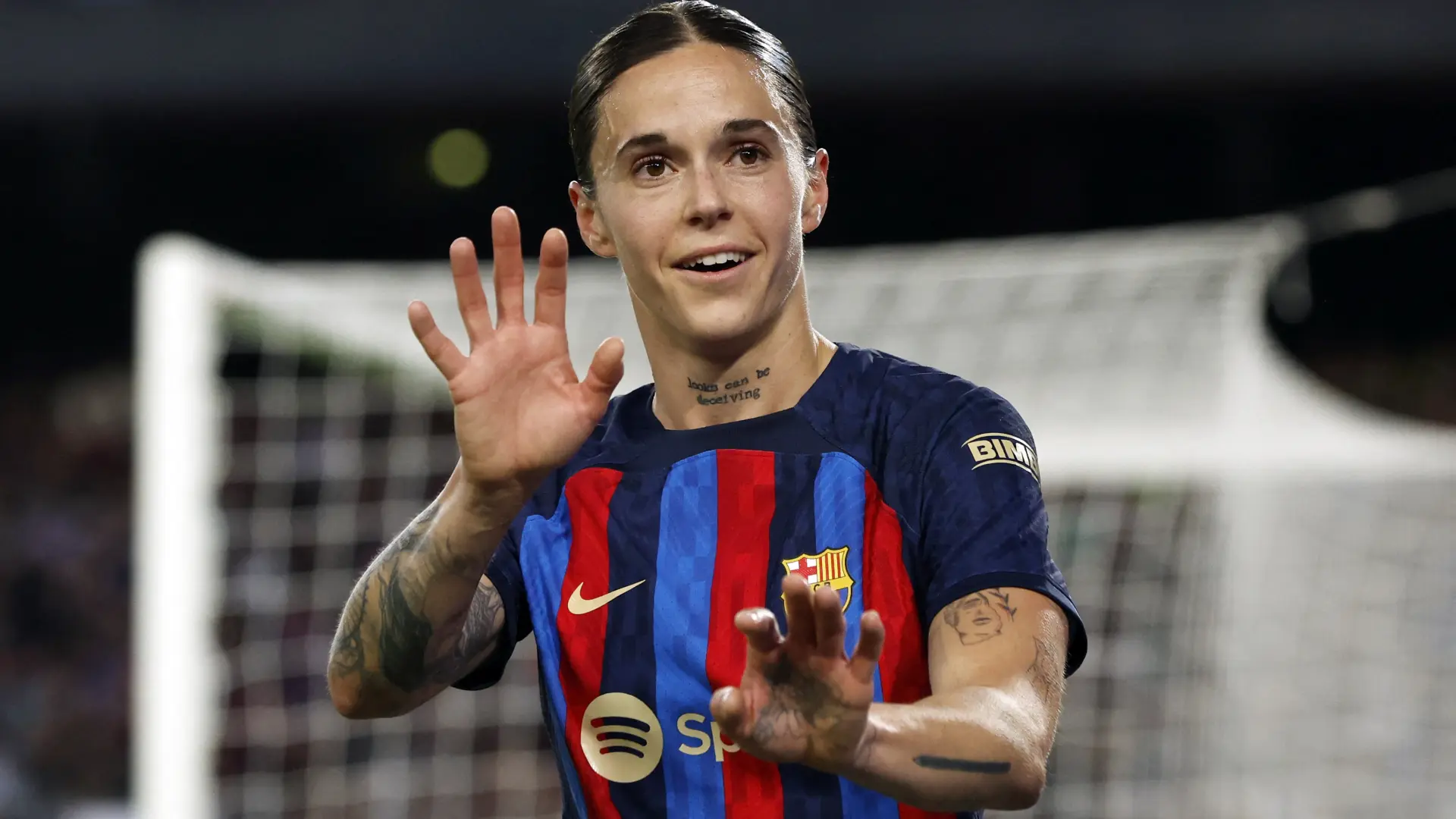 La aragonesa Mapi León renueva con el Barça hasta 2026