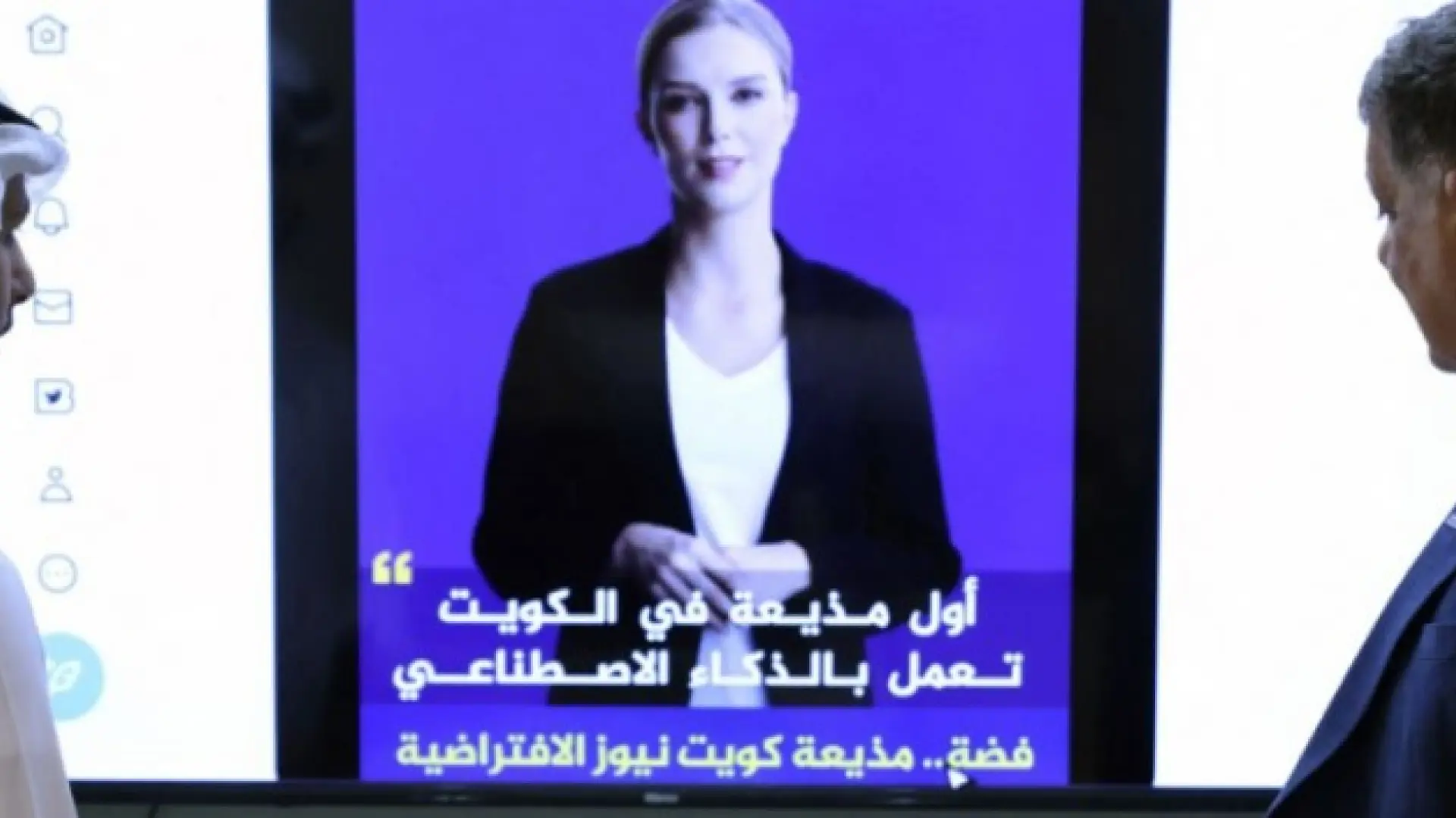 Fedha, una presentadora de informativos creada con inteligencia artificial