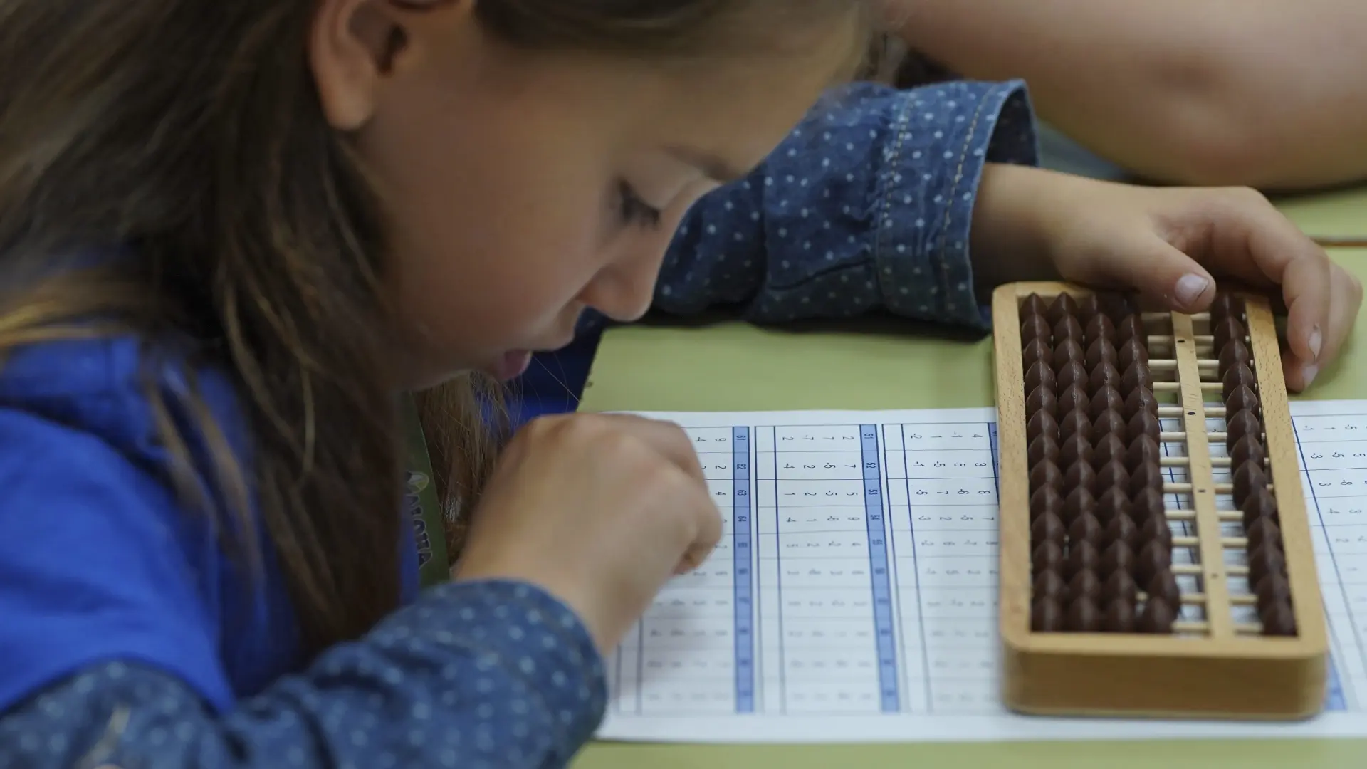 Sólo la mente y un ábaco: 150 niños compiten por hacer 70 cálculos en ...