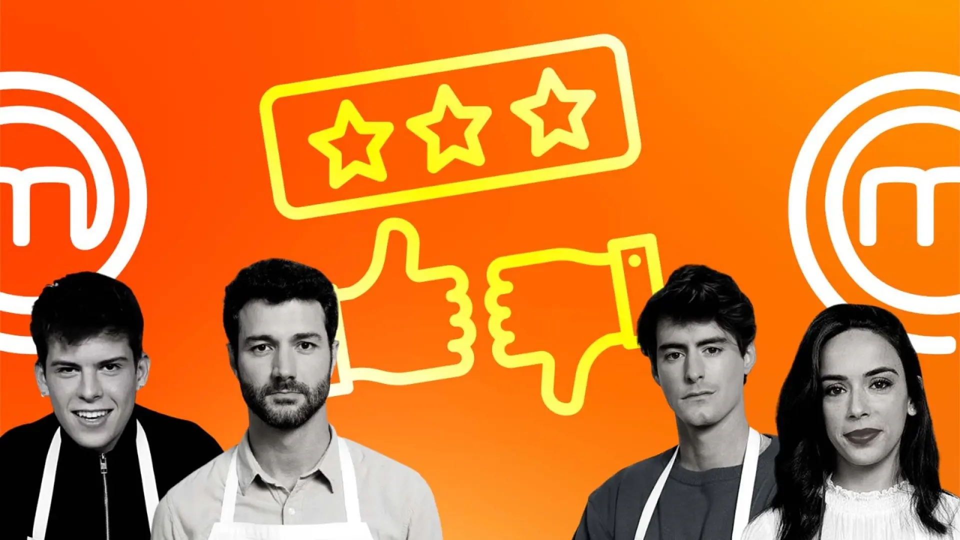 Vota por tu finalista favorito de 'Masterchef': Eneko, Lluis, Pilu o Alex