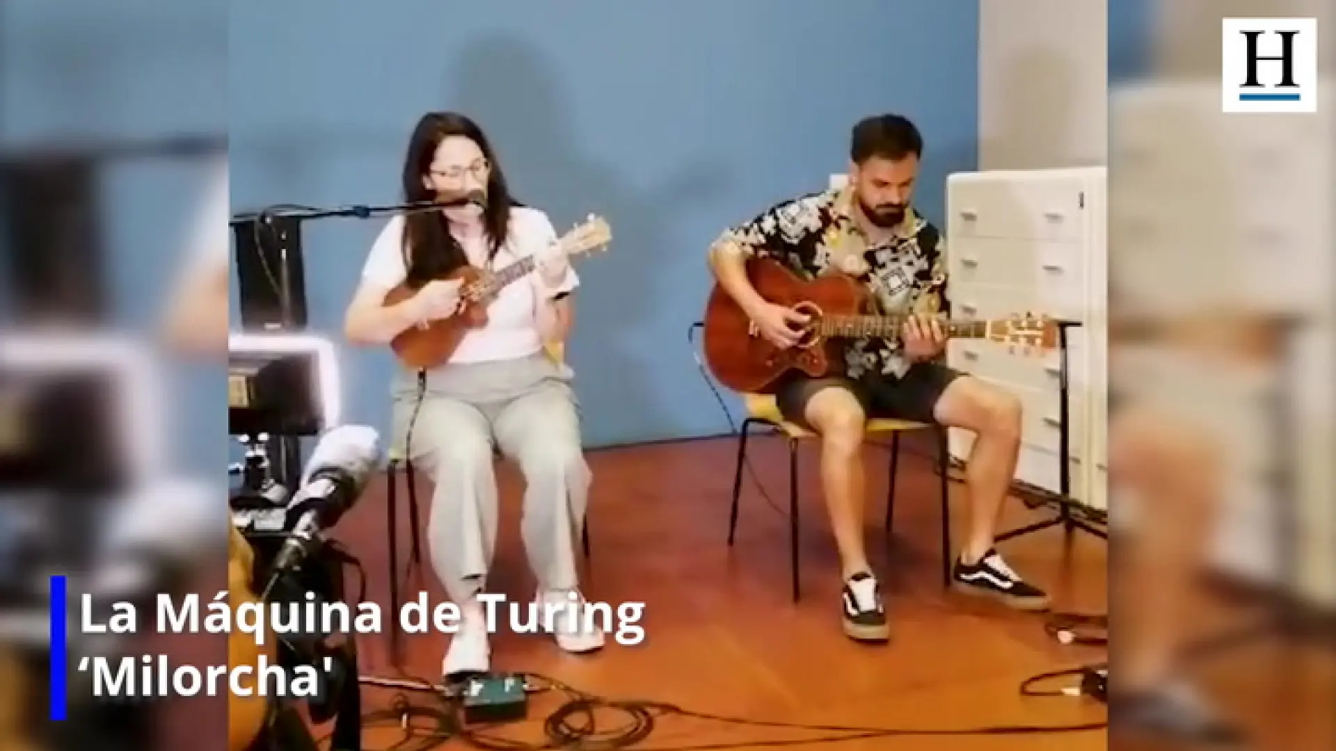 VIDEO: El grupo aragonés La Máquina de Turing interpreta 'Milorcha'