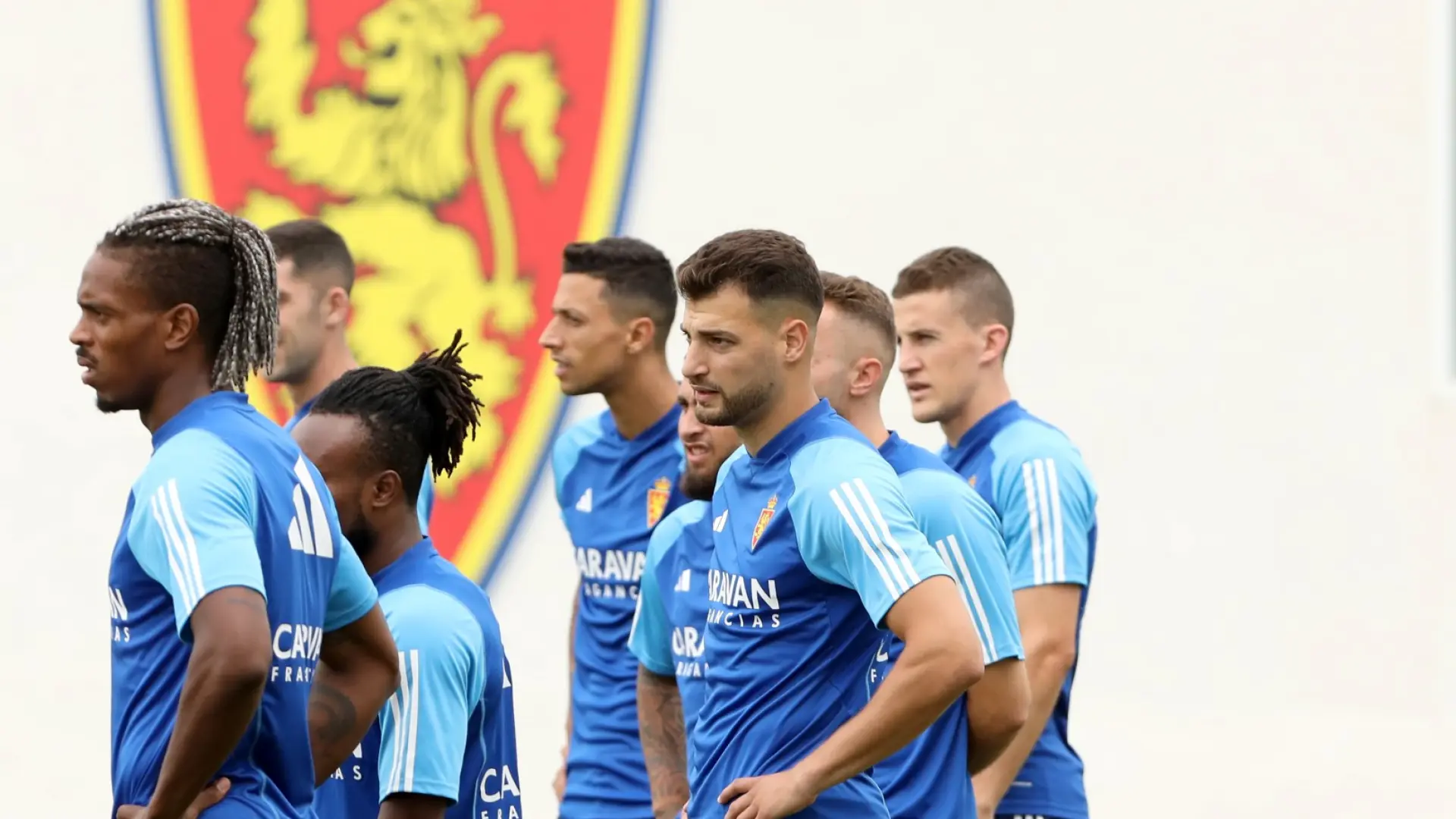 Primer entrenamiento de Bakis con el Real Zaragoza | Imágenes