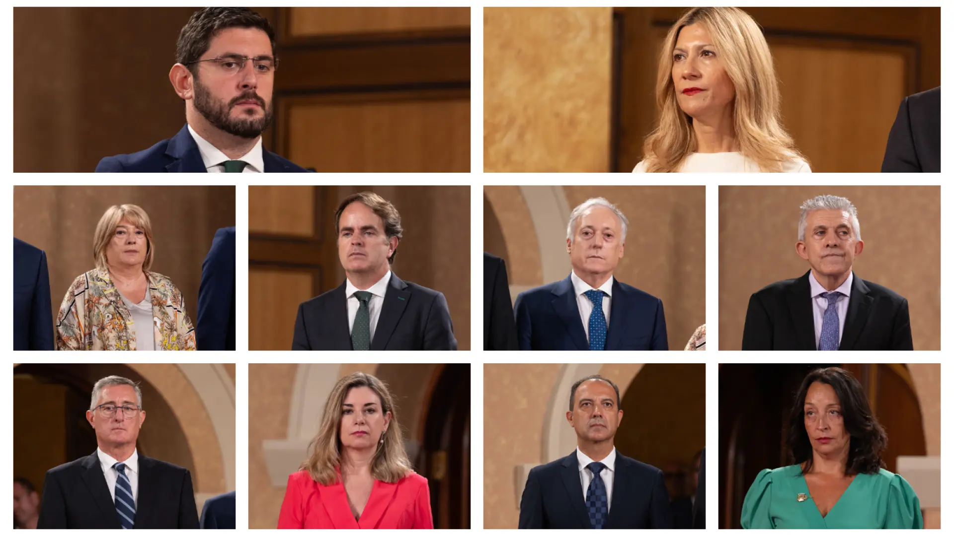 Este es el nuevo organigrama del Gobierno de Aragón con sus nuevos consejeros y asesores