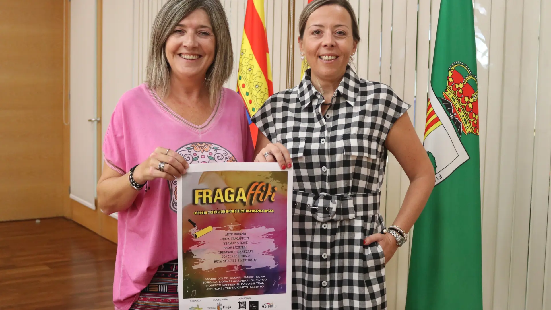 El arte urbano embellecerá el Casco Histórico de Fraga del 22 al 24 de ...