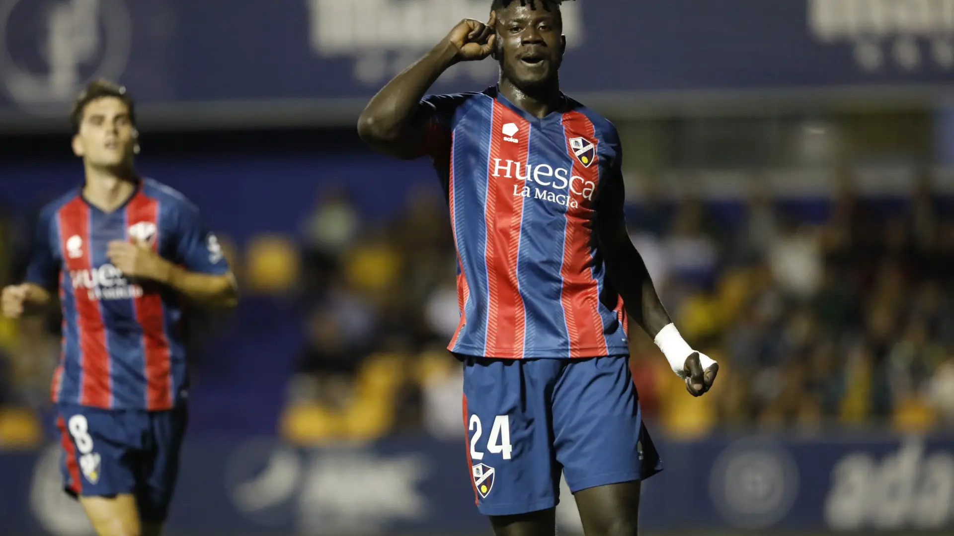 Samuel Obeng quiere más con el Huesca