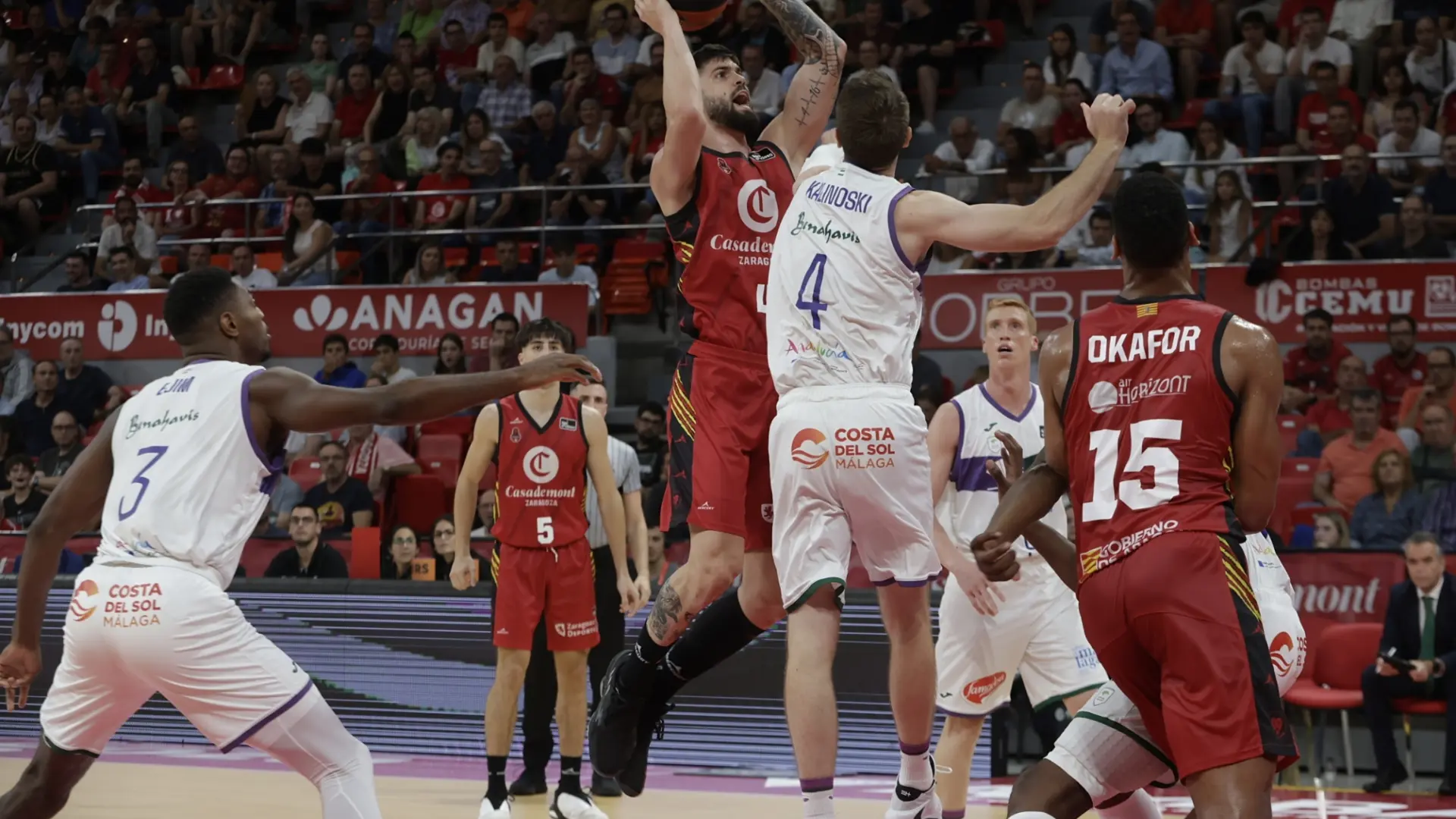 Partido Casademont Zaragoza-Unicaja, en directo