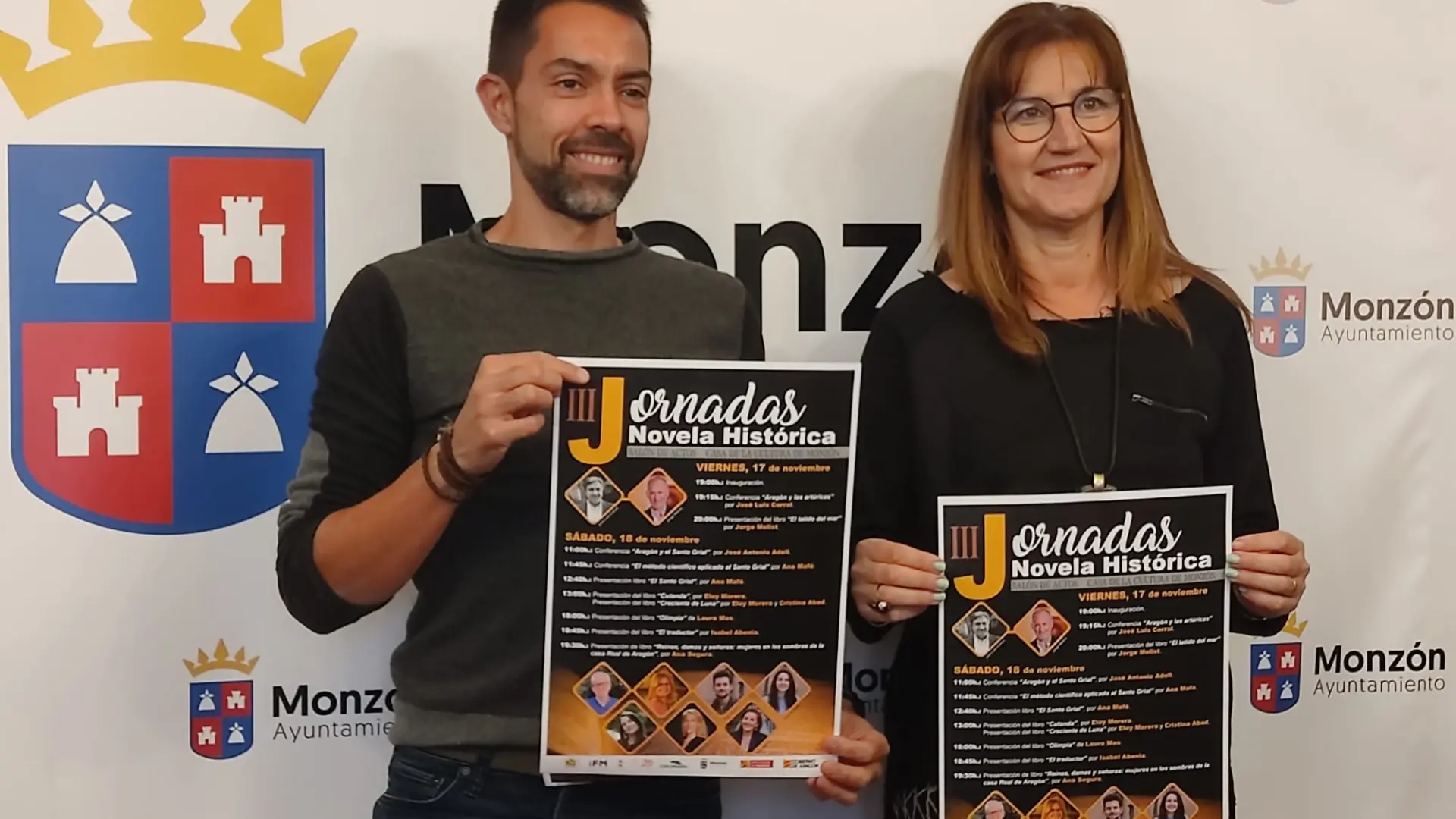 Las III Jornadas de Novela Histórica de Monzón girarán sobre el Santo Grial