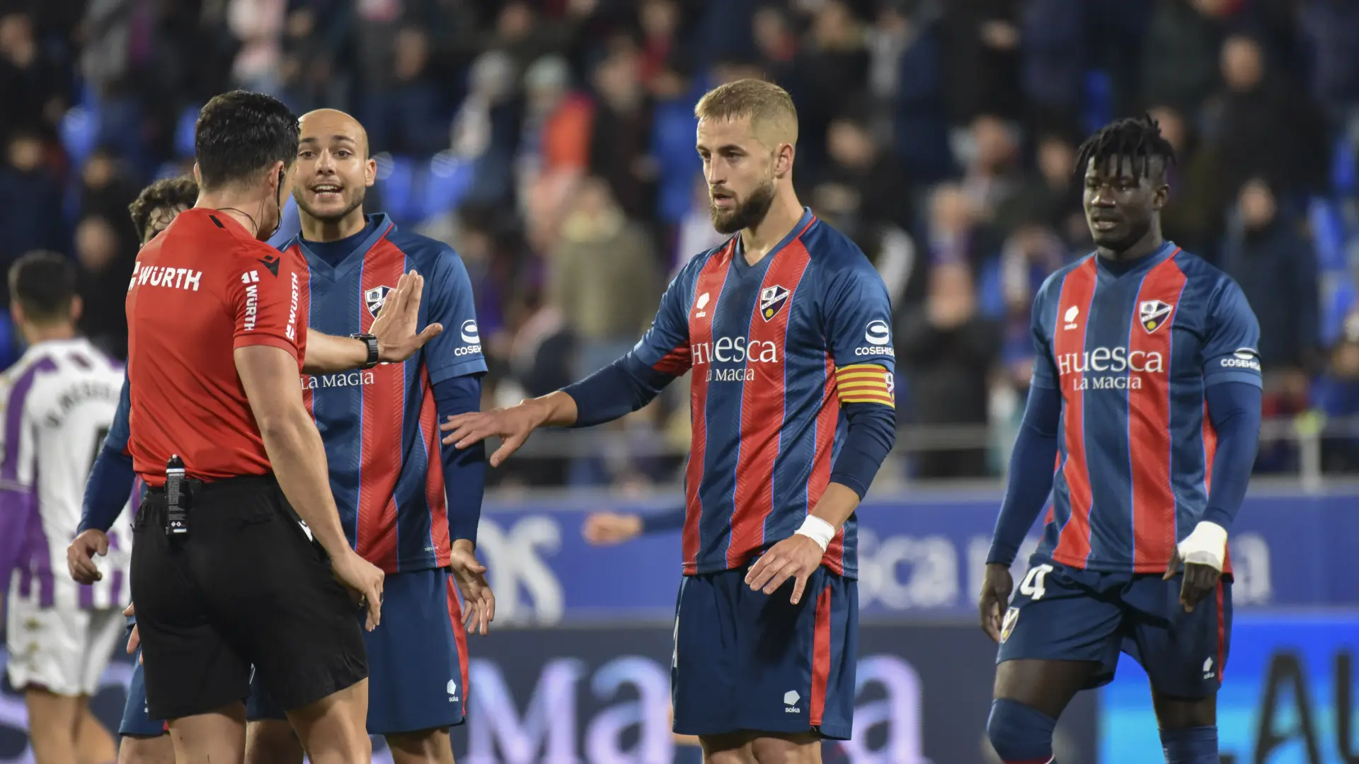 El polémico Ais Reig pitará la final de la SD Huesca en Cartagena