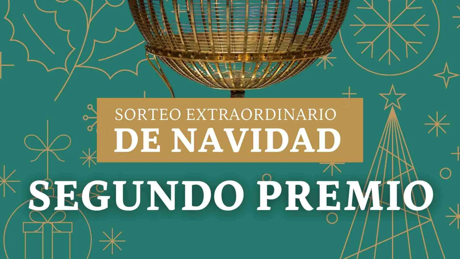 Este es el segundo premio de la Lotería de Navidad 2023