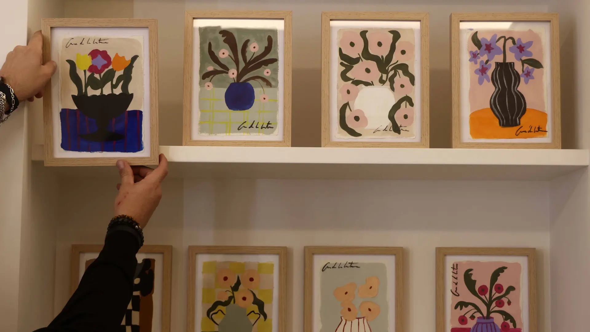 Fotos de los cuadros de Ana de la Lastra | Imágenes