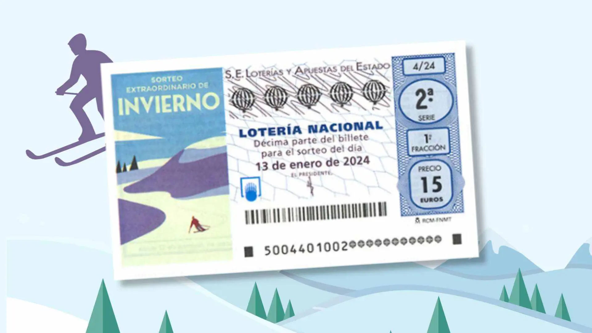 Cuánto toca en el primer premio del Sorteo Extraordinario de Invierno 2024
