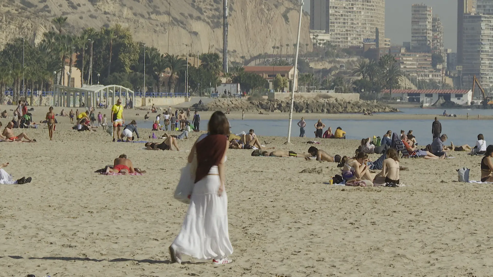 Vídeo | Valencia llega a los 22 grados en pleno mes de enero