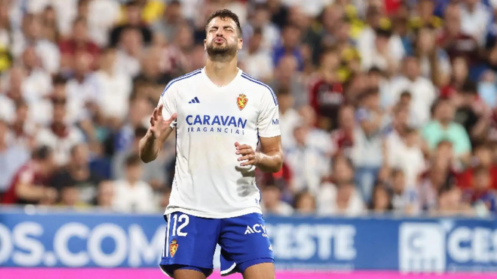 La temporada de Bakis en el Real Zaragoza: sin gol y sin continuidad