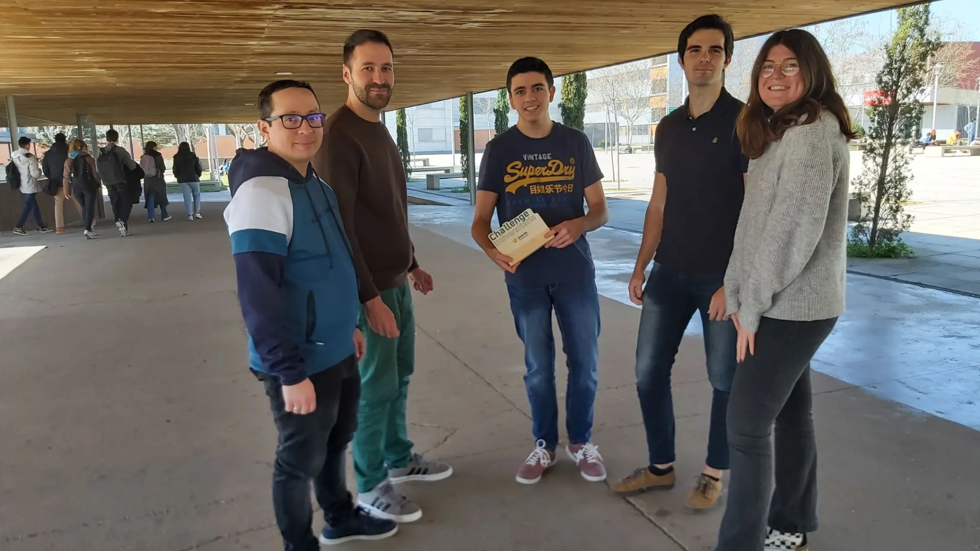 Estudiantes de la Universidad de Zaragoza, ganadores del Challenge de ...