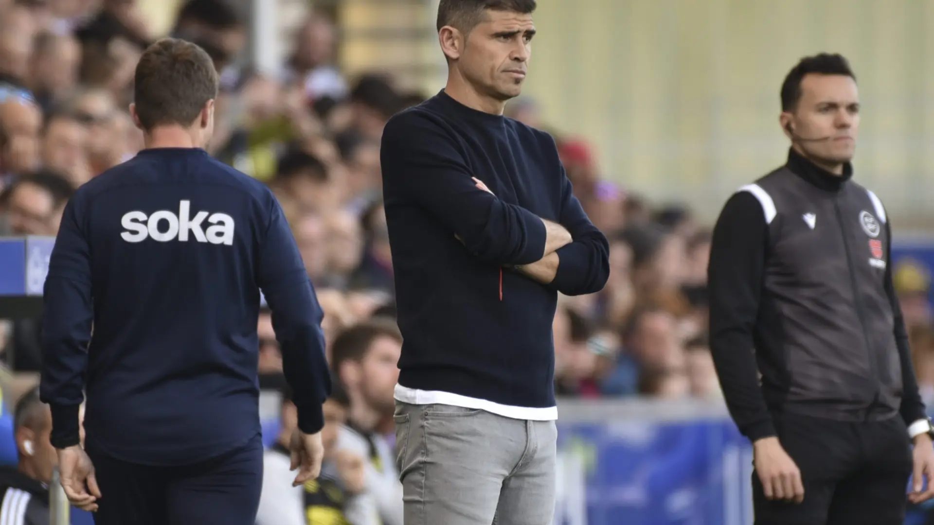 Antonio Hidalgo: "Es importante seguir fuertes en El Alcoraz"