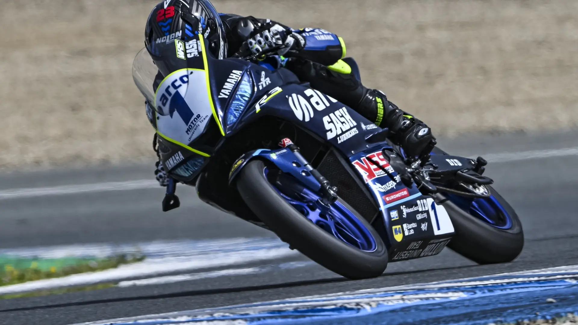 El piloto turolense Gonzalo Sánchez sale de Jérez líder de Superbike