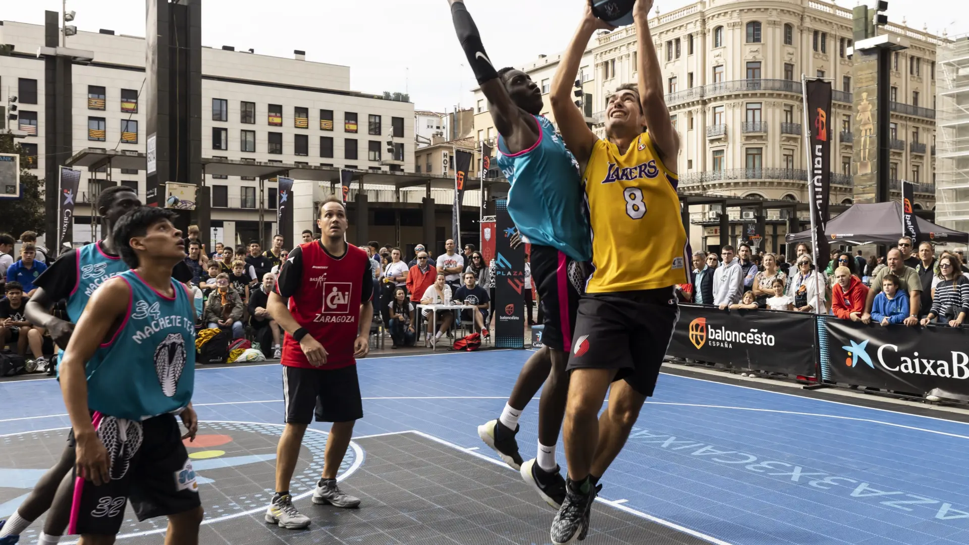 Todo listo para la primera liga autonómica de baloncesto 3x3