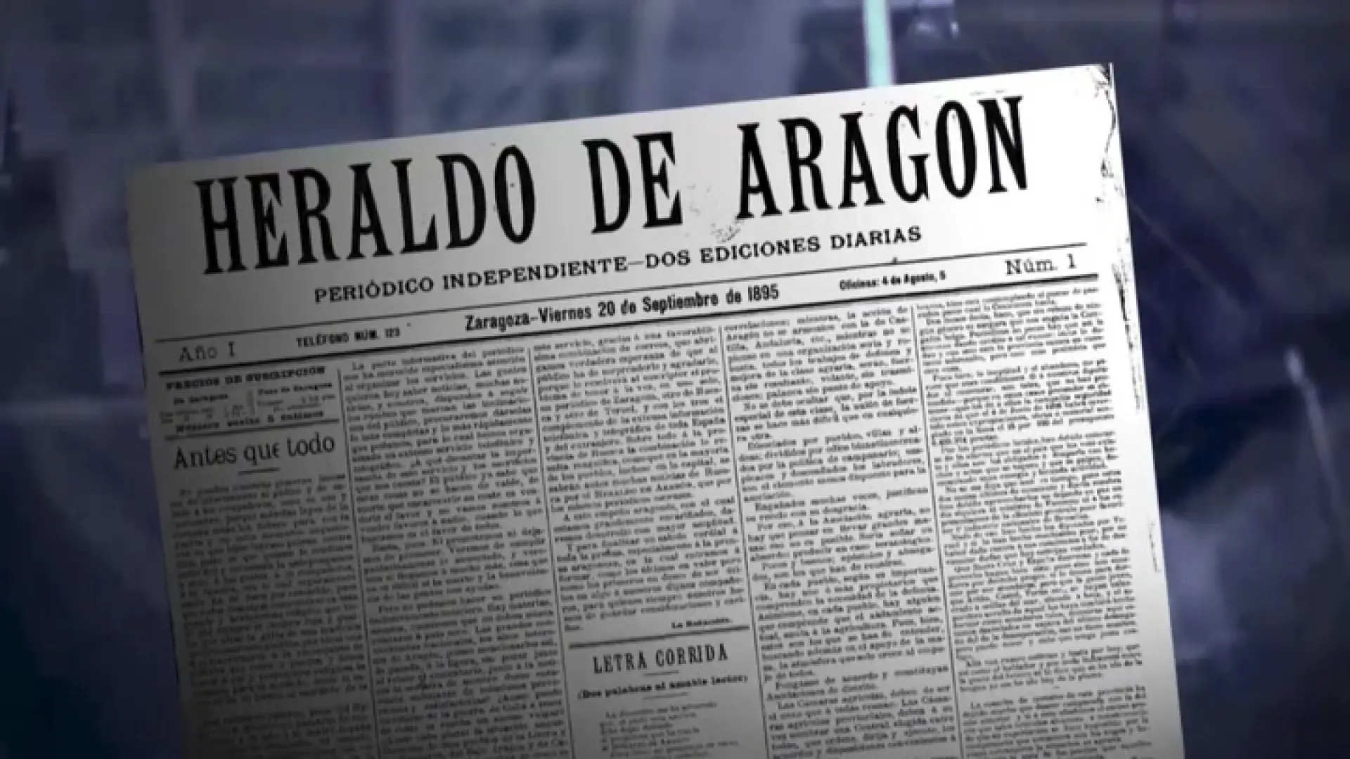 HERALDO, casi 130 años de periodismo y periodistas comprometidos con Aragón y sus lectores