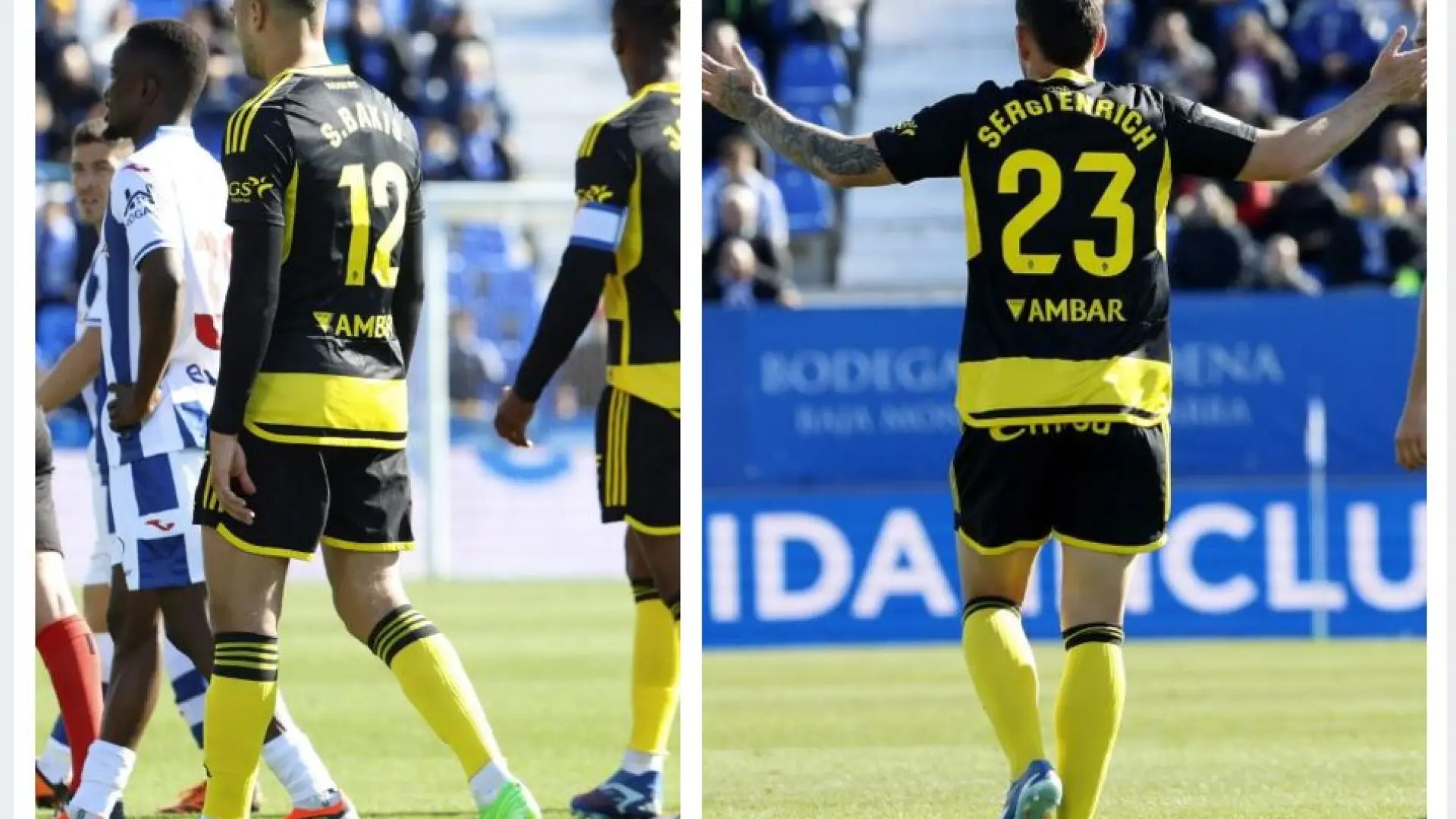 Bakis y Enrich: las 5 últimas balas para marcar un gol como zaragocistas