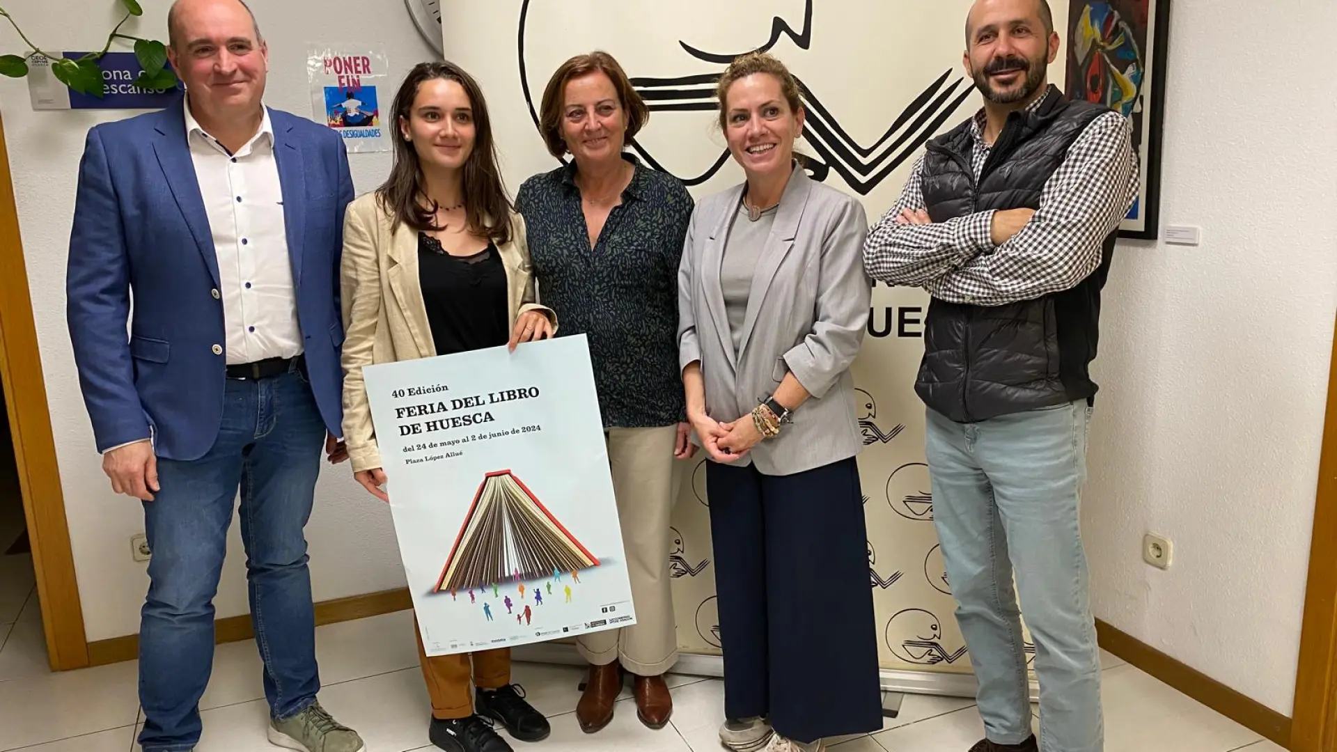 La 40ª Feria del Libro de Huesca se tiñe de reivindicación por el ...