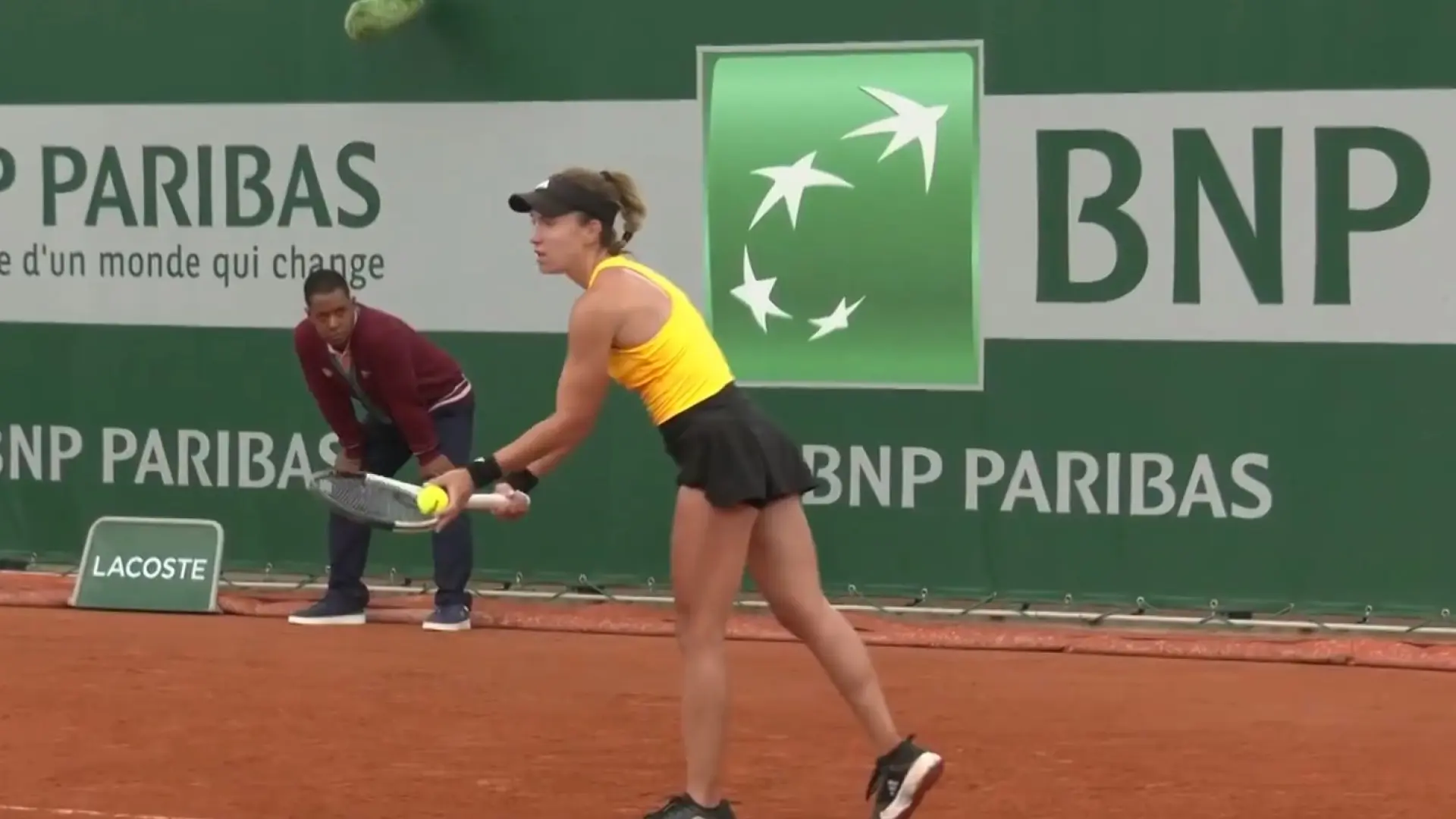 La tenista aragonesa Irene Burillo, a un paso de Roland Garros