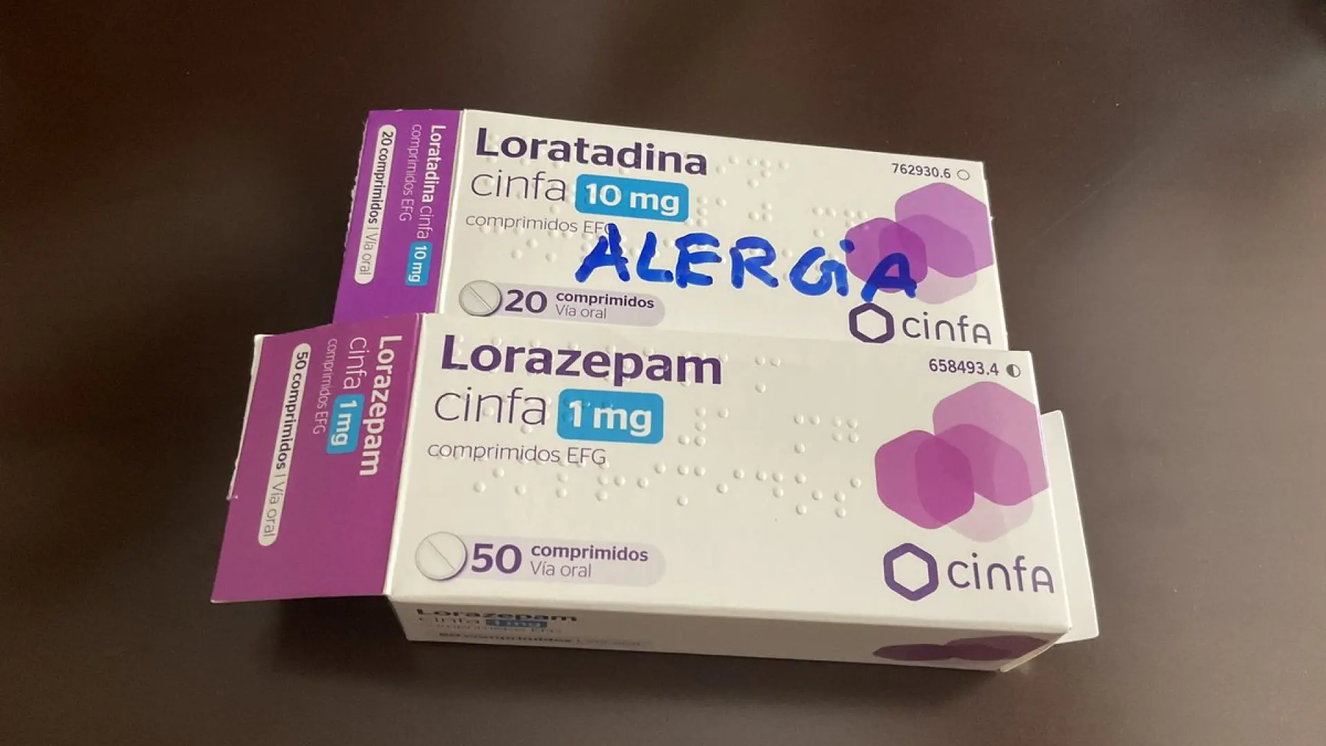Toma ansiolíticos al confundirlos con las pastillas de la alergia al ...