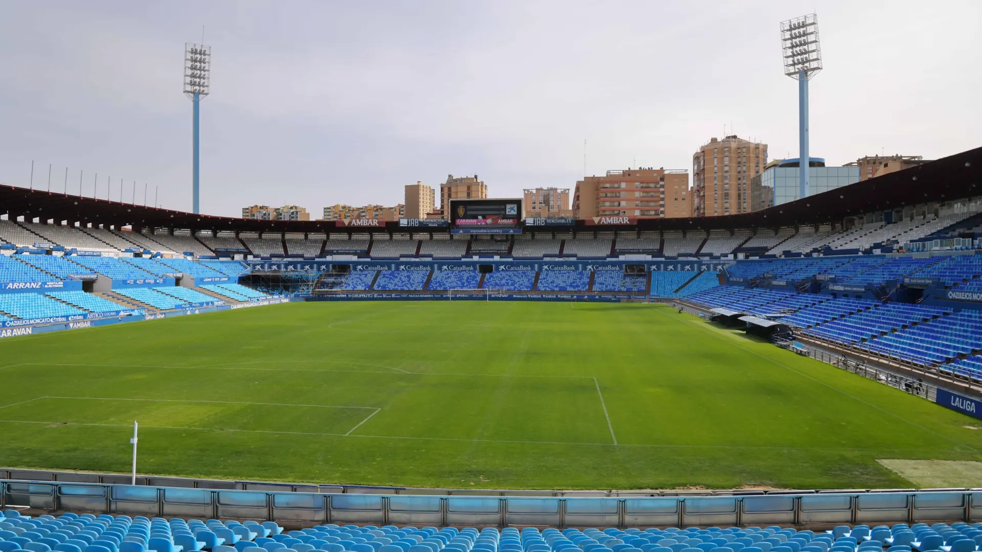 La nueva Romareda mantiene en su proyecto de ejecución un aforo de más de 43.000 espectadores