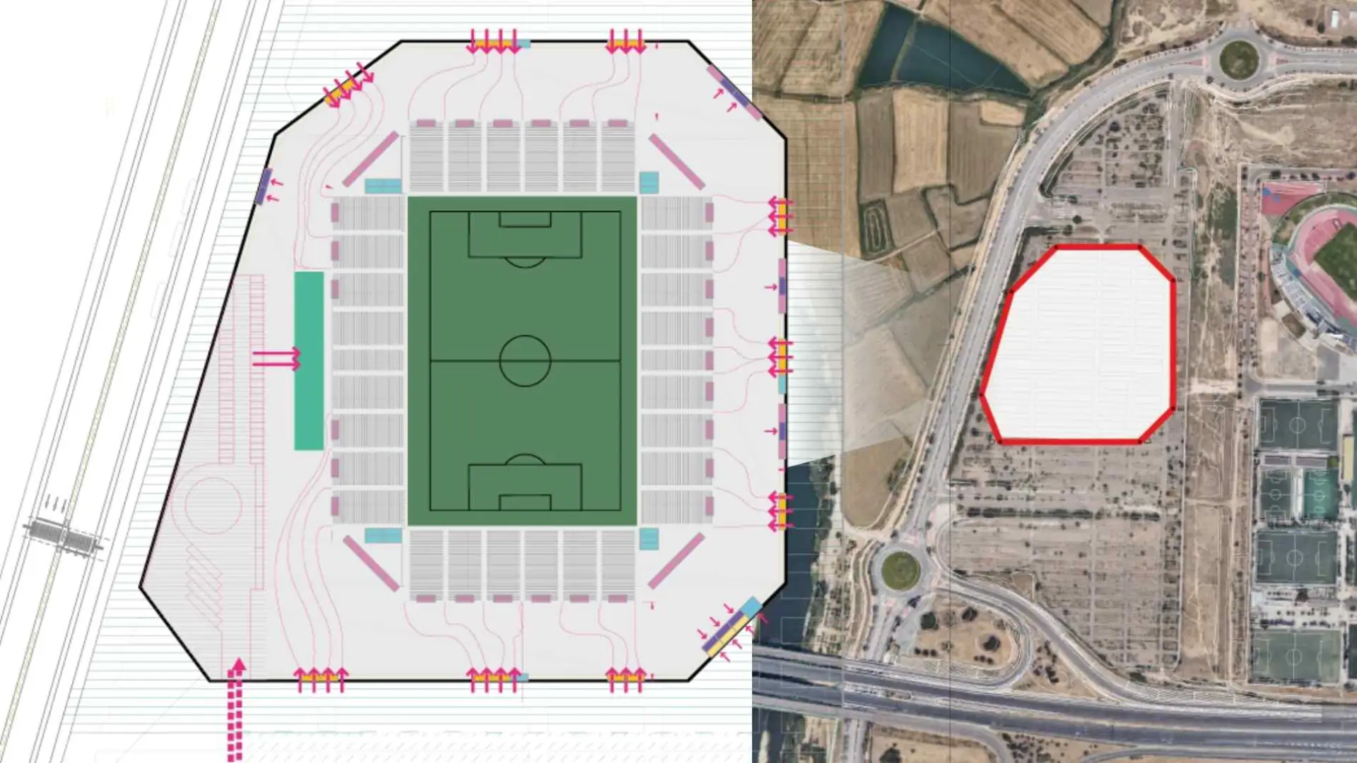 La Nueva Romareda SL blinda los plazos del estadio portátil del Real Zaragoza, que costará 14,3 ...