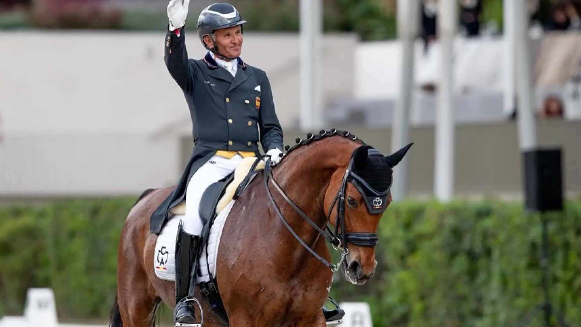 El jinete español de 65 años busca el podio olímpico en París